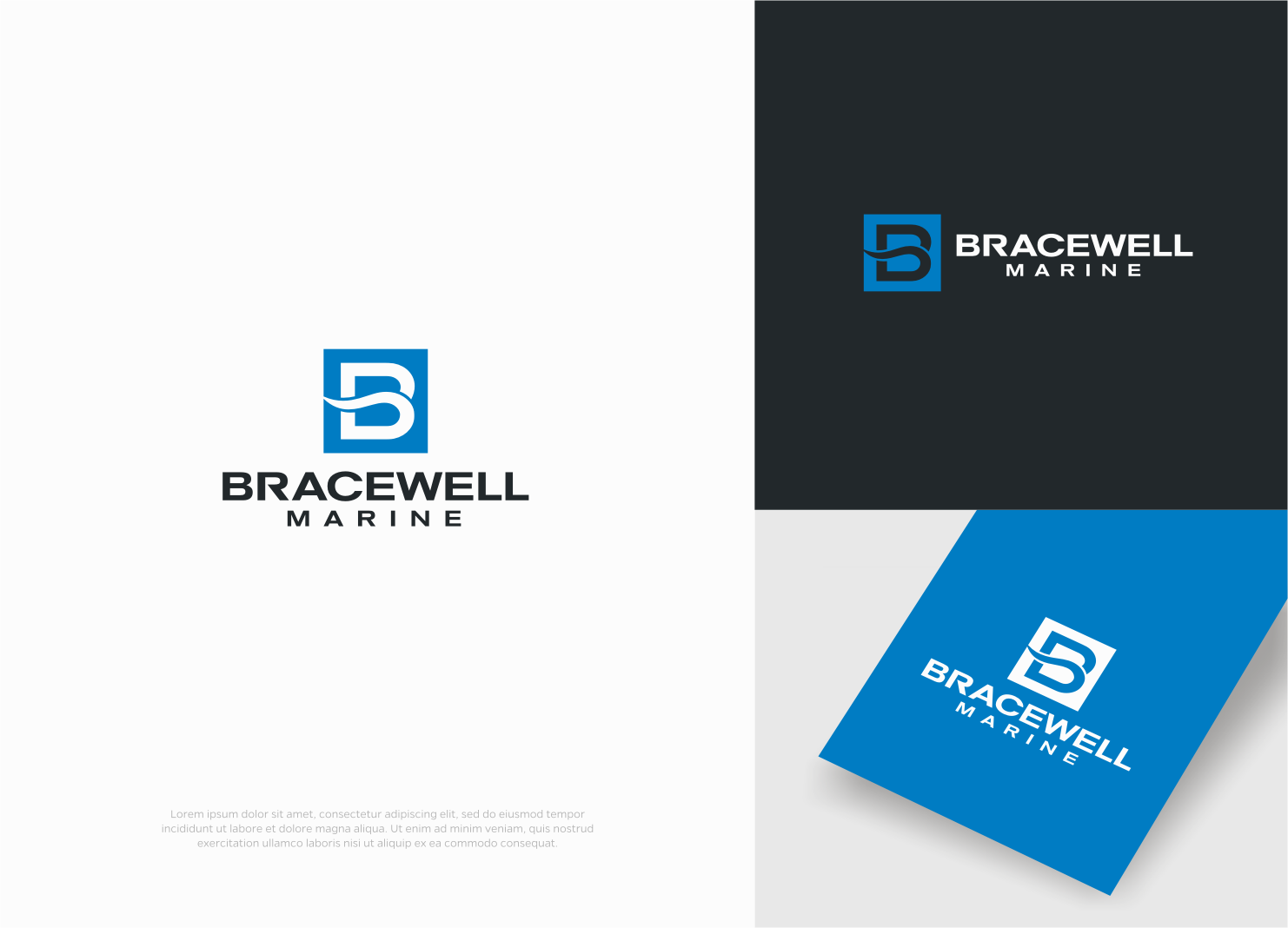 Logo Design for Bracewell Marine by CKS d e s i g n | Design #31397723