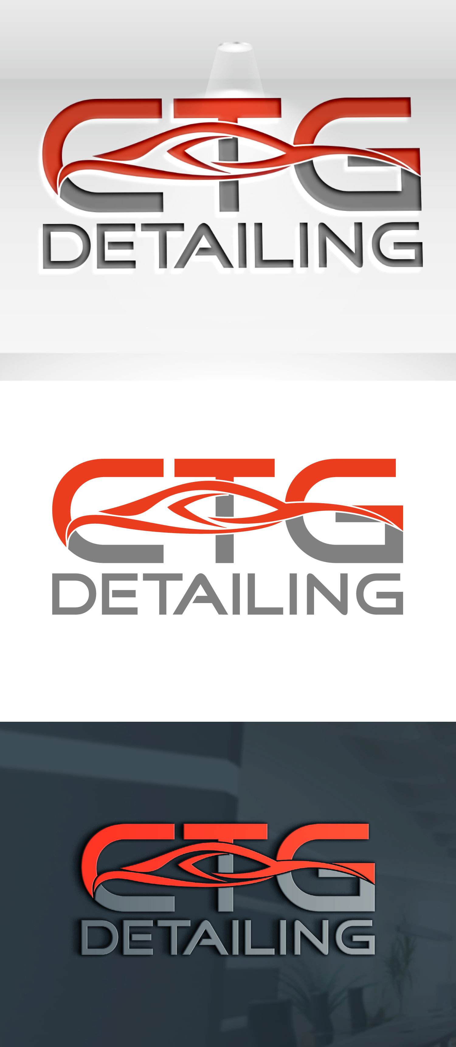 Professional, Serious, Automotive Detailing Shop Logo Design for CTG ...