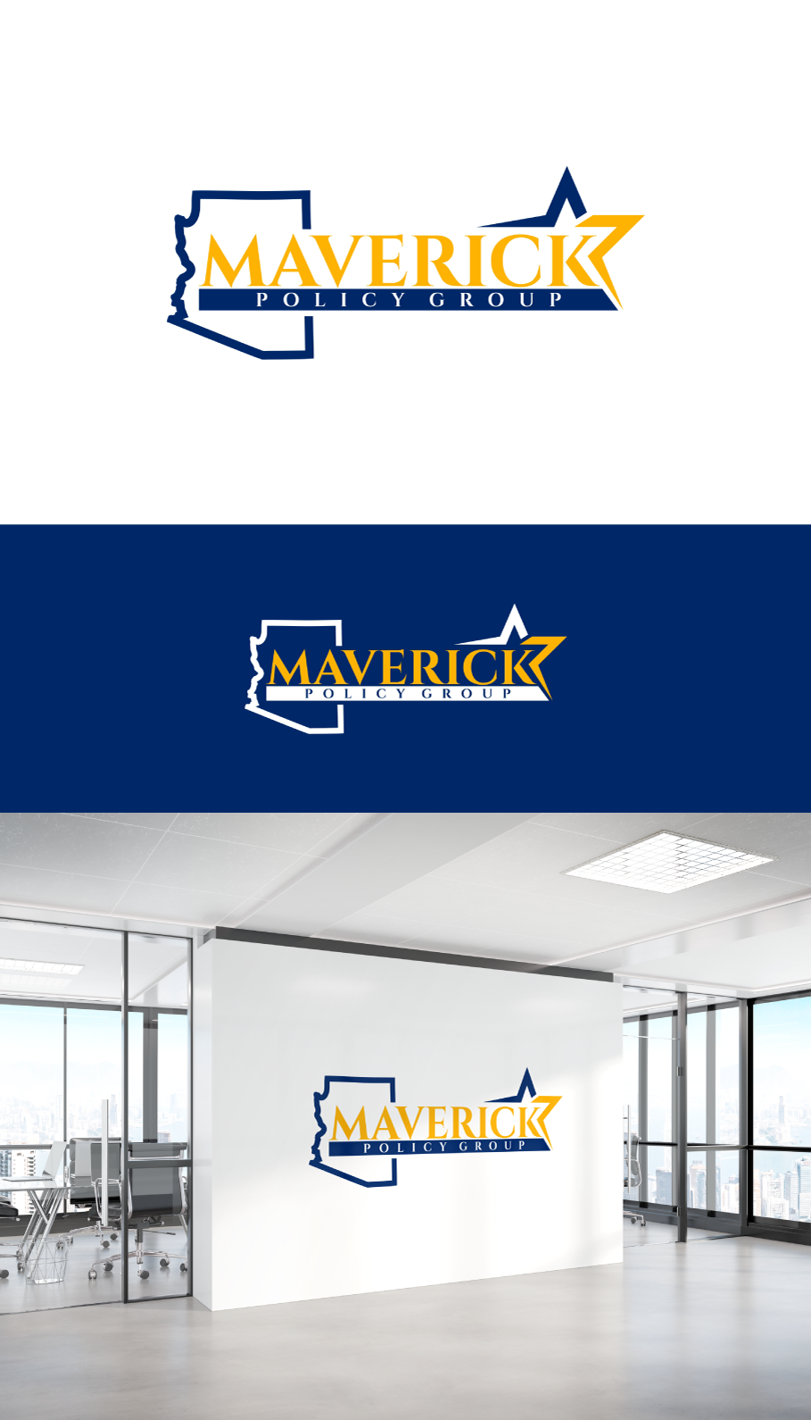 Serious, Professional, Politcal consulting Logo Design for Mavrik ...
