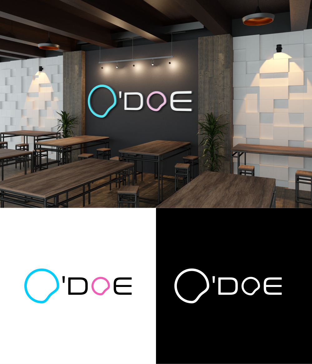 Elegant, Playful, Bar & Restaurant/ lounge Logo Design for O'DOE by ...