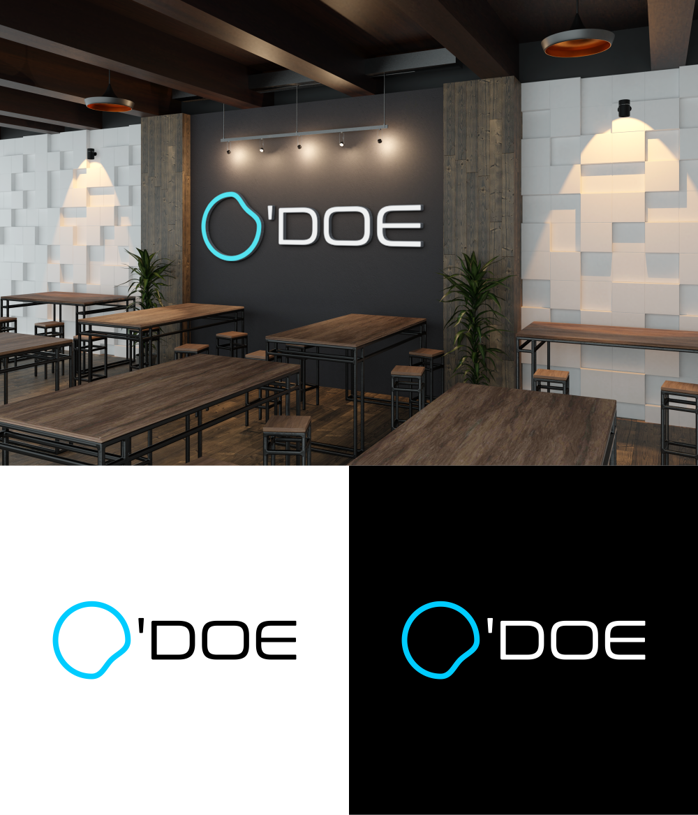 Elegant, Playful, Bar & Restaurant/ lounge Logo Design for O'DOE by ...