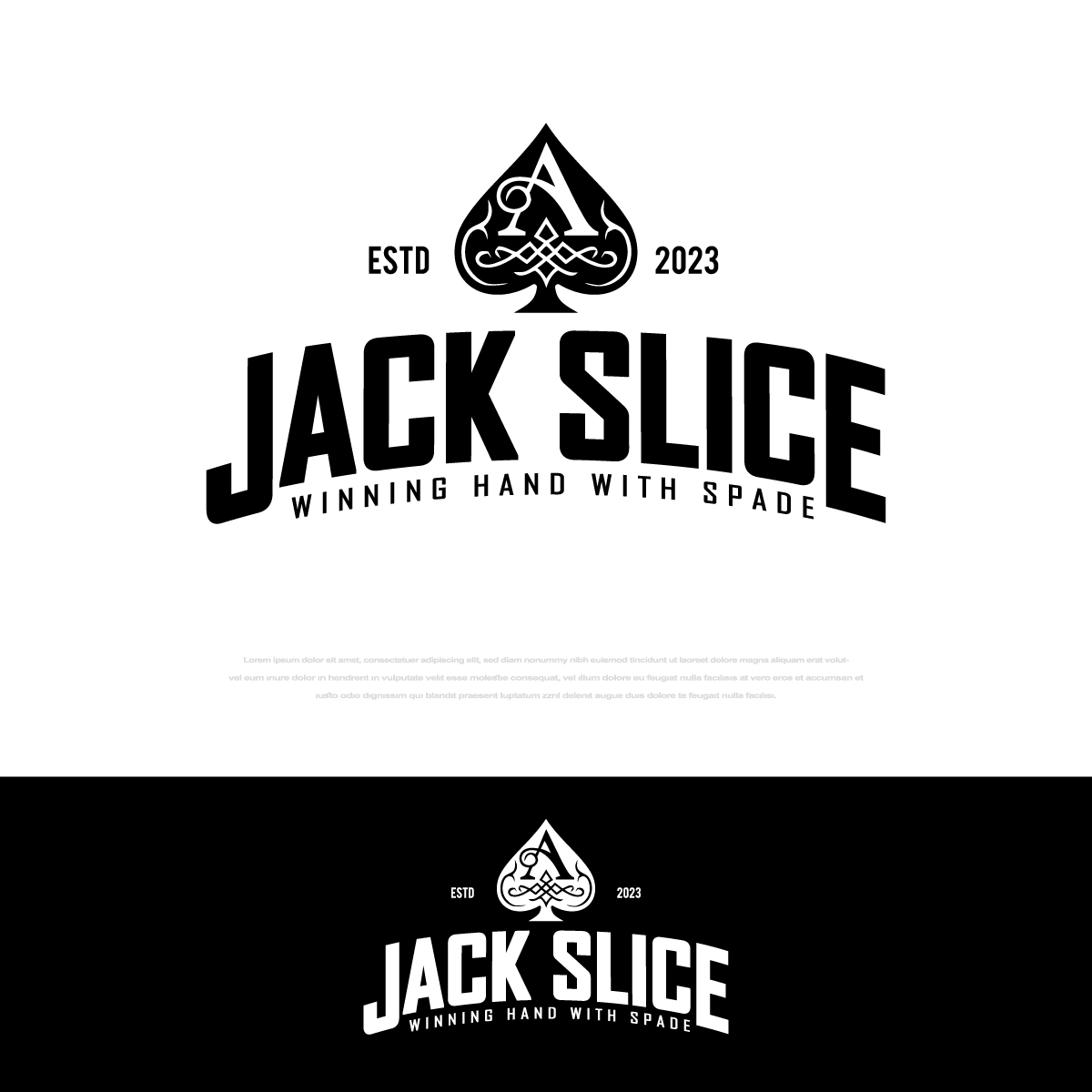Elegant, Playful Logo Design for JACK SLICE by samcryo | Design #31408544