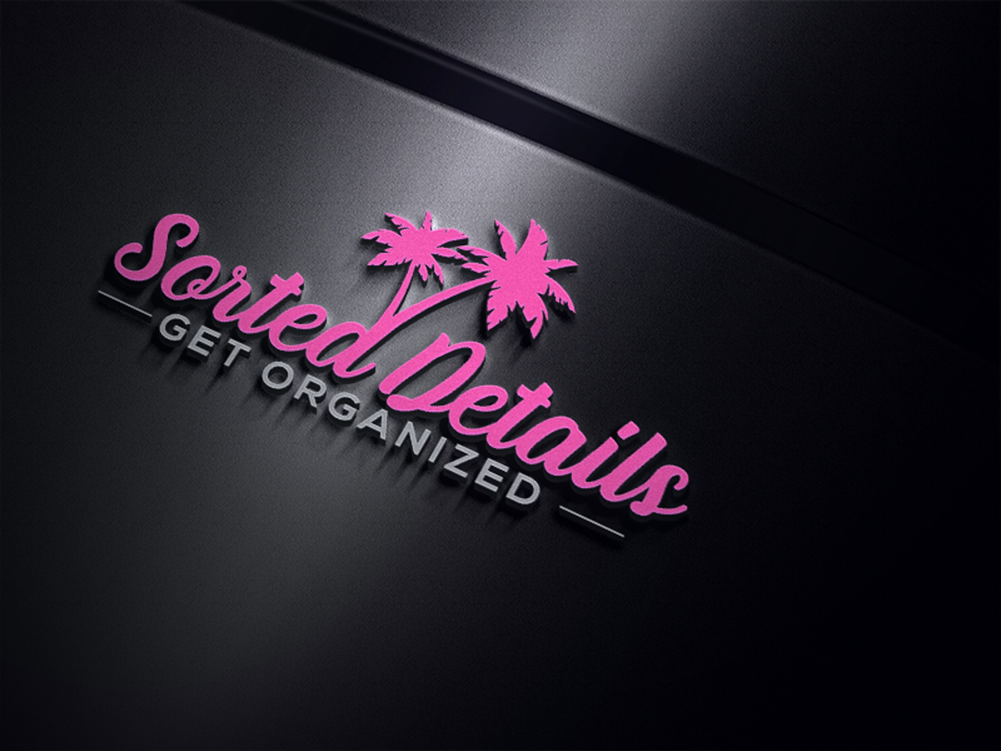 Elegant, Playful Logo Design for Sorted Details by MD ROKON UDDIN | Design #31436288