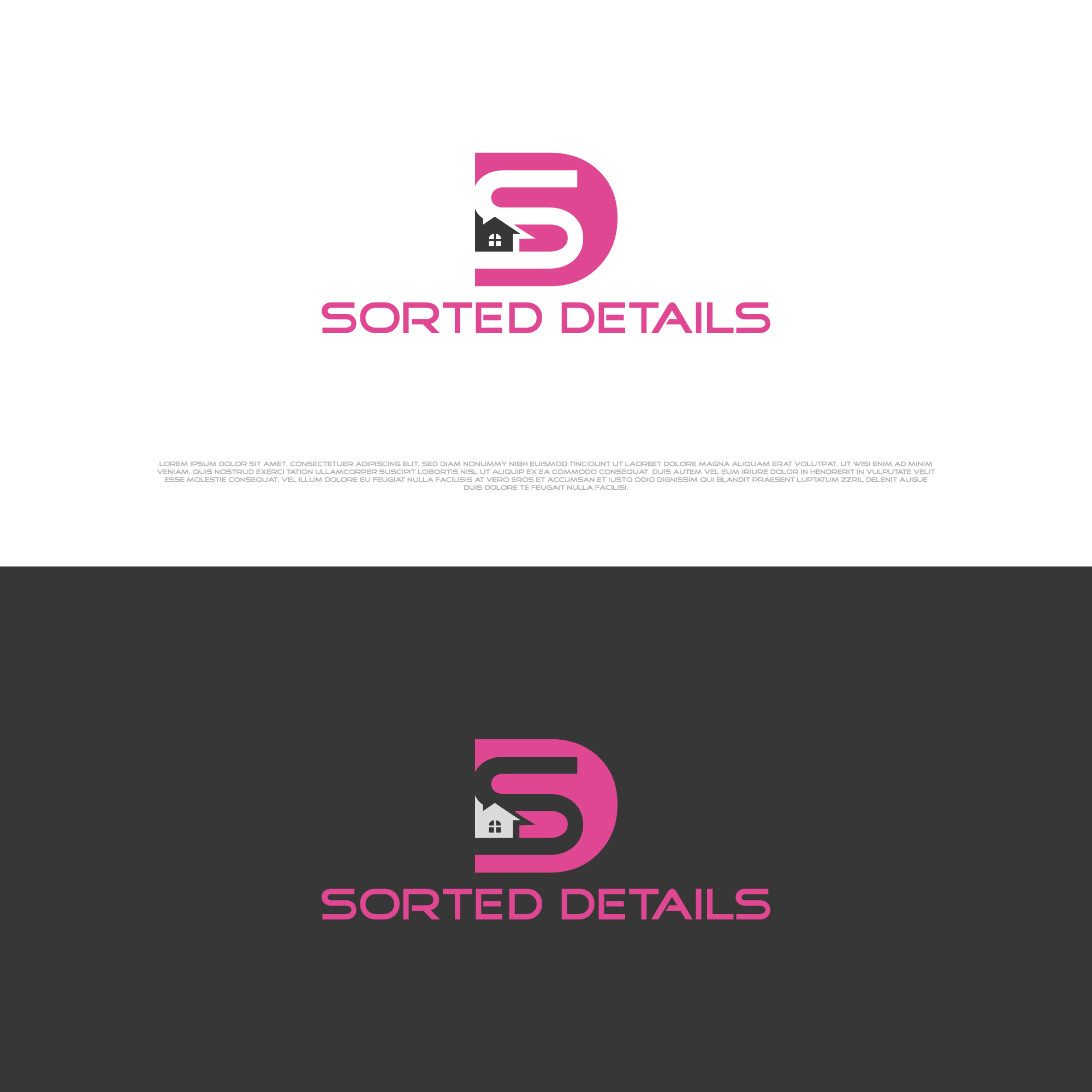 Elegant, Playful Logo Design for Sorted Details by RAFSAN10 | Design ...