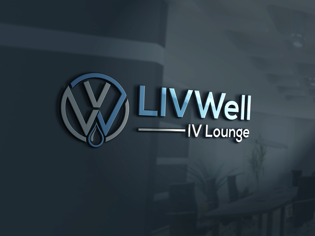 Modern, Professional, Wellness Logo Design for LIVWell IV Lounge by Md ...