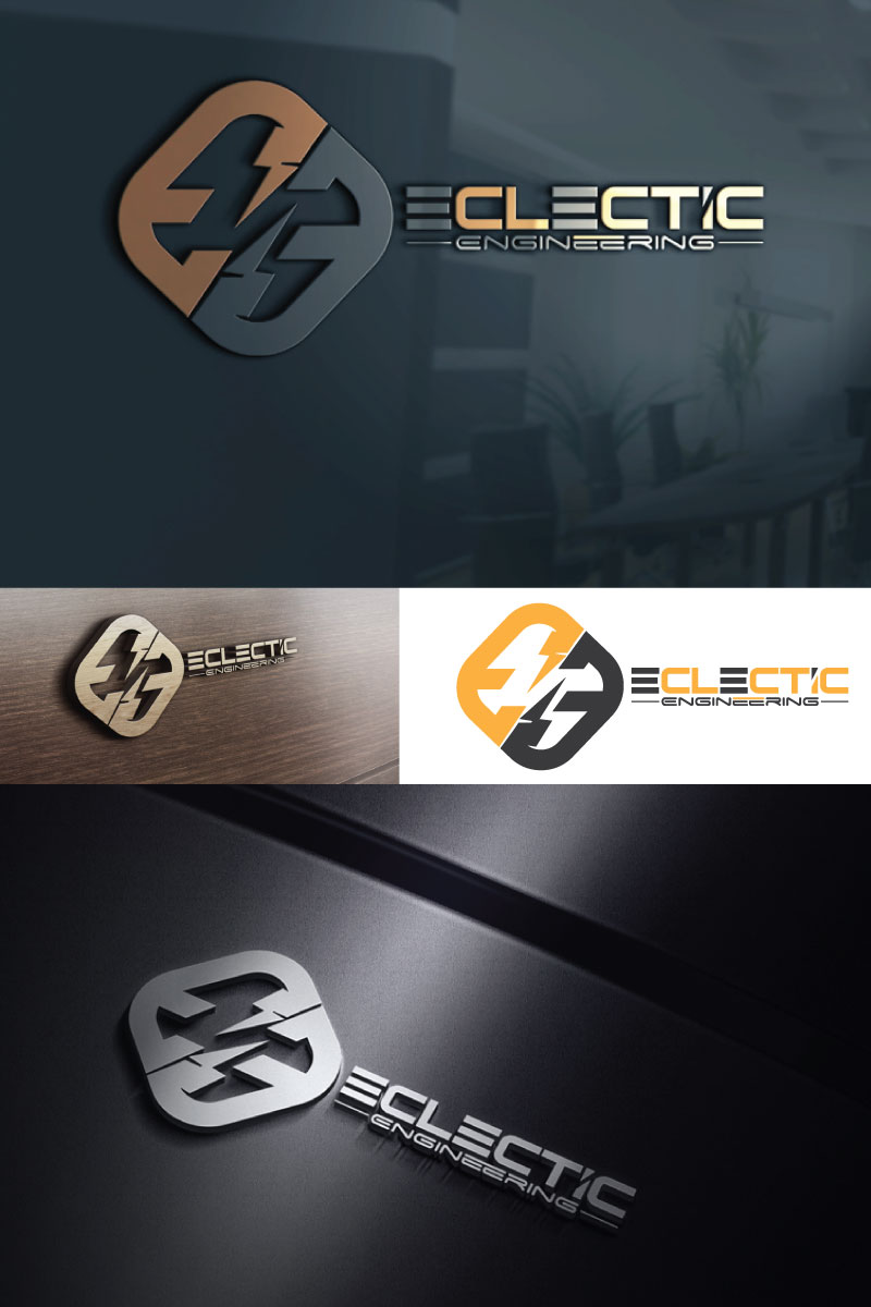 Bold, Modern Logo Design for Eclectic Engineering by Alaya islam ...