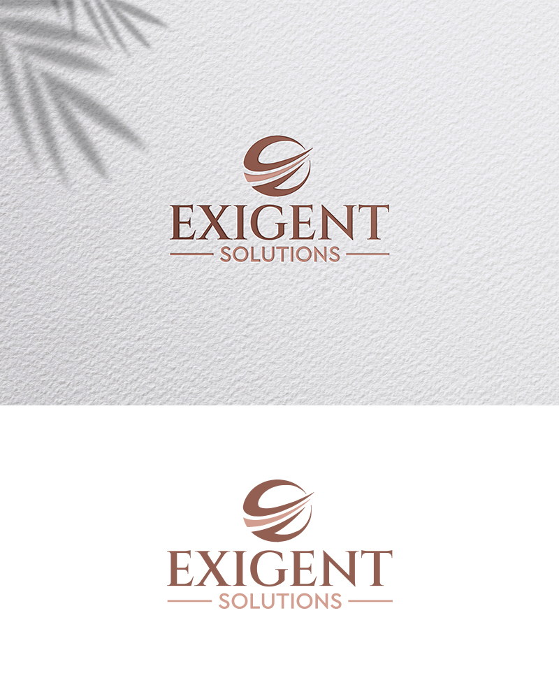 Serious, Professional, Energy Consulting Logo Design for Exigent or ...