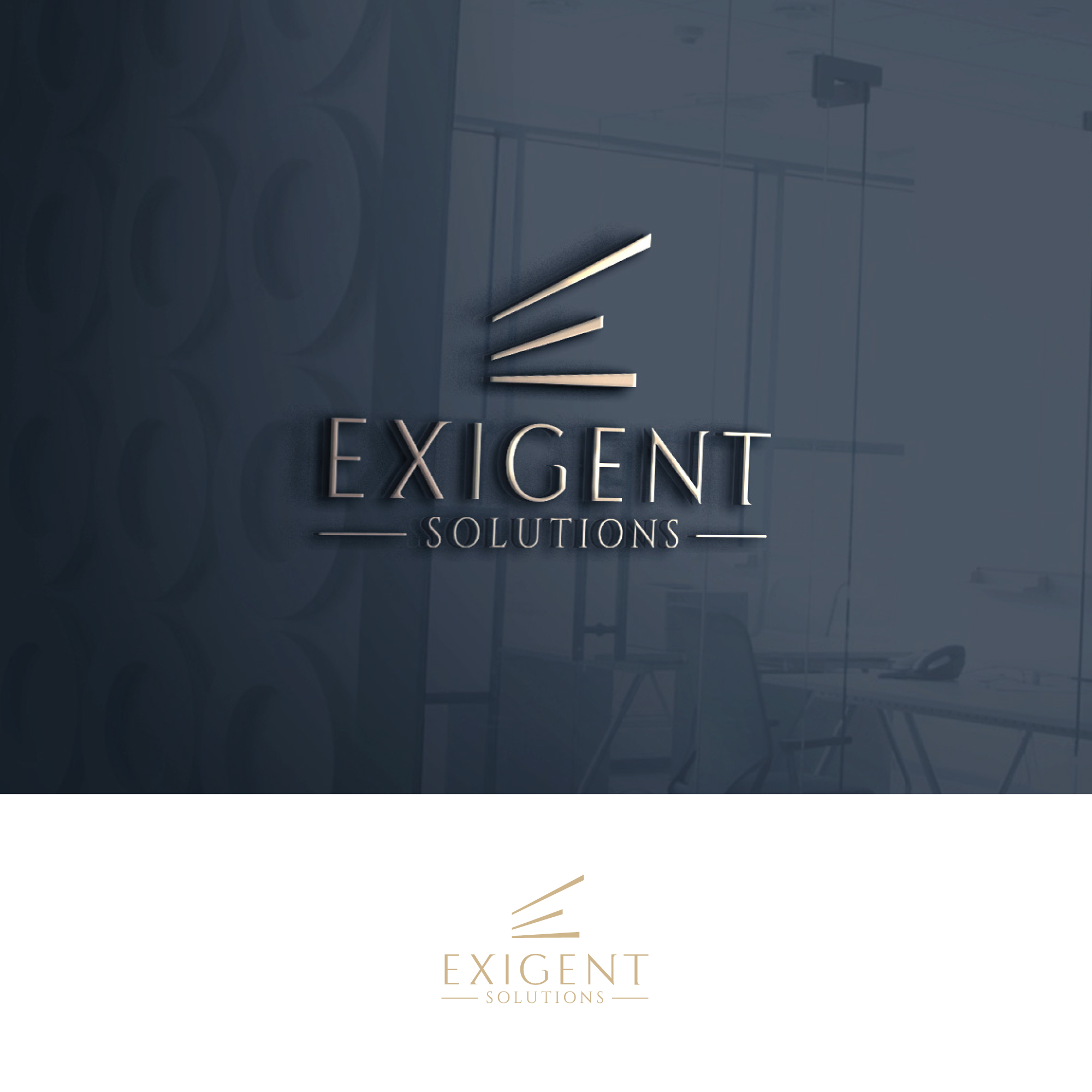 Serious, Professional, Energy Consulting Logo Design for Exigent or ...