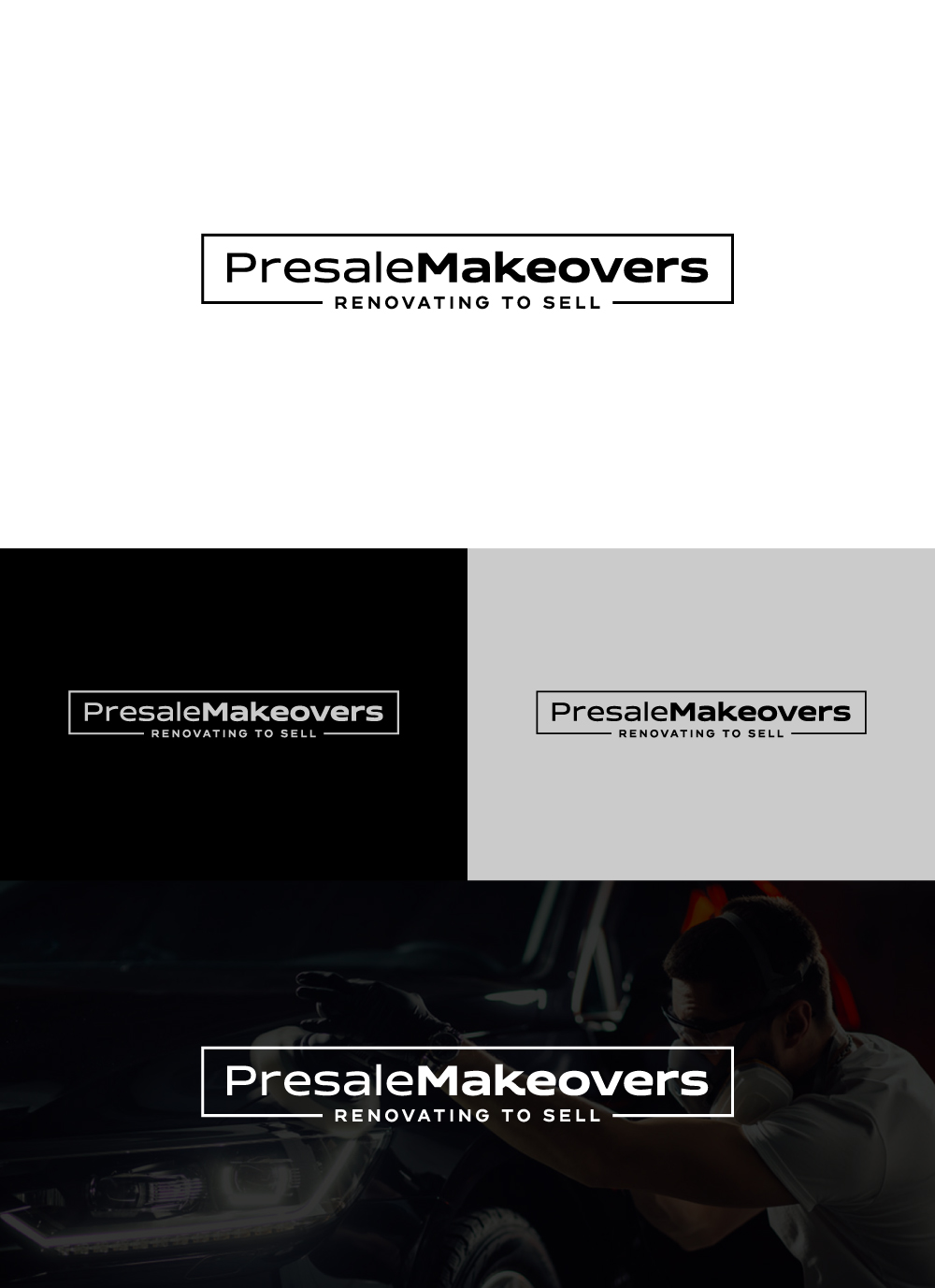 Logo Design for Presale Makeovers Renovating to Sell by Kavi negi ...