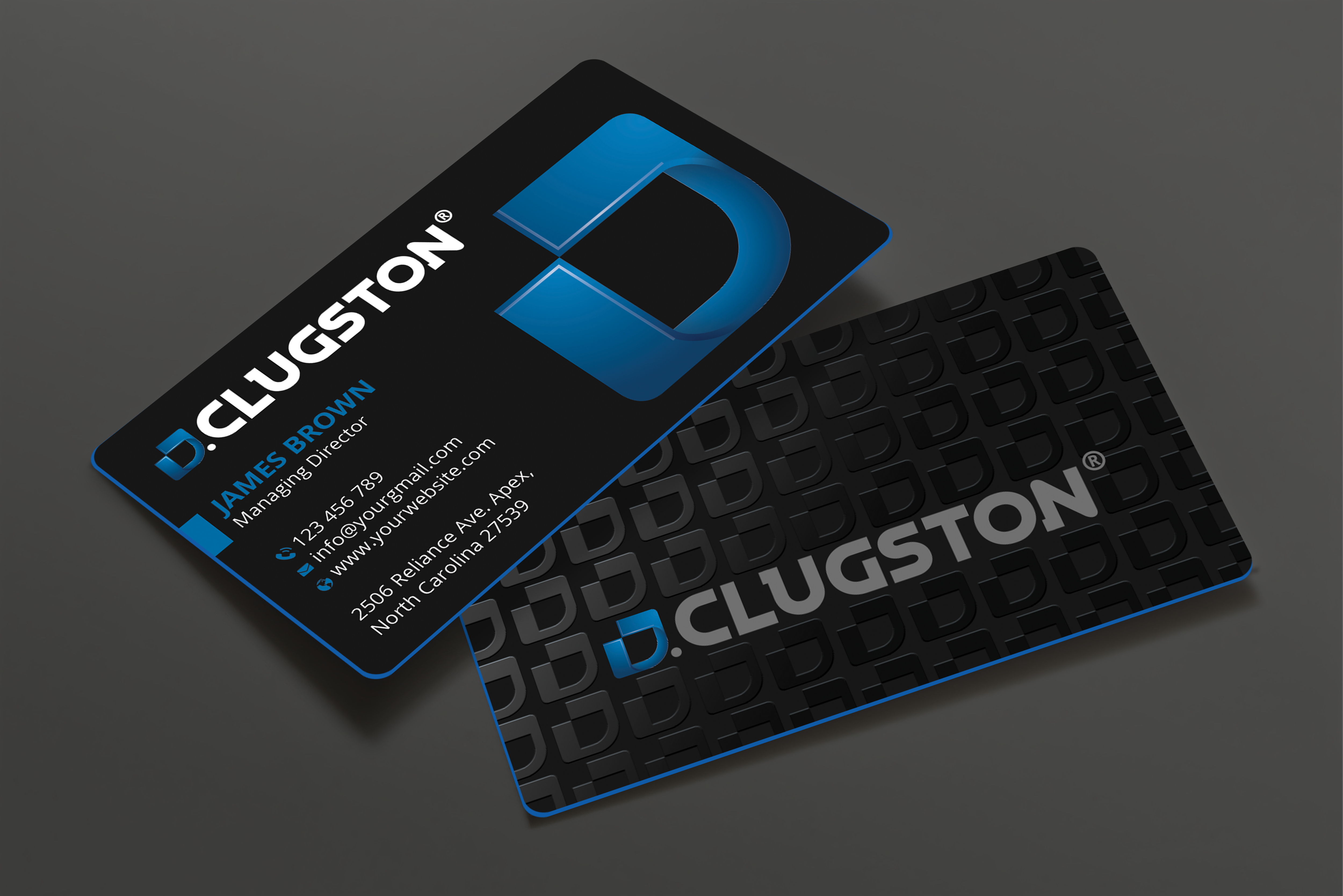 Business Card Design for D. Clugston, Inc. by Expert Bappy | Design #31435145
