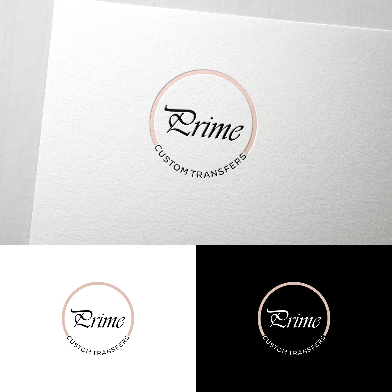 Elegant, Modern, Screen Print Vendor Logo Design for Prime Custom ...
