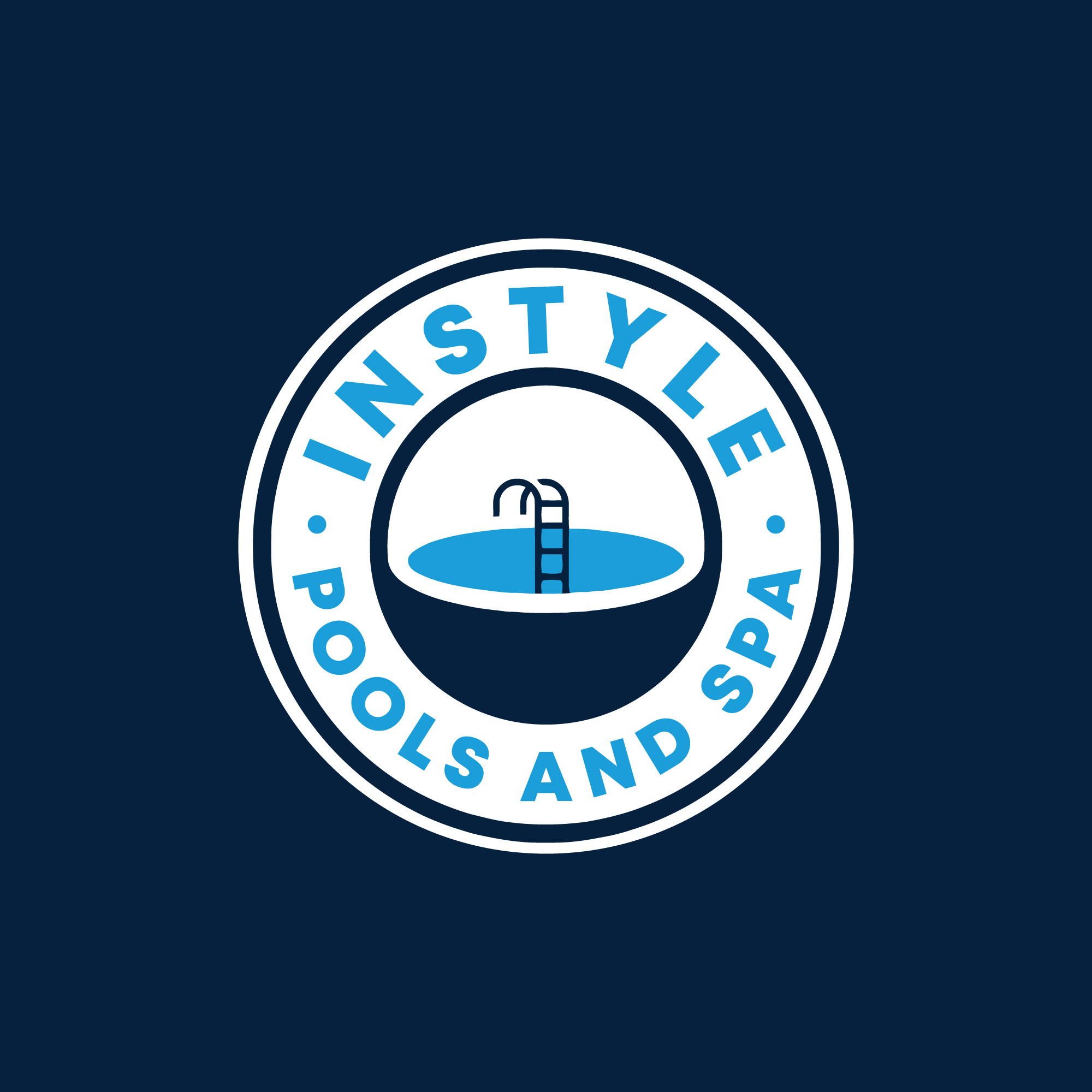 Upmarket, Modern, Swimming Pool construction Logo Design for Instyle ...