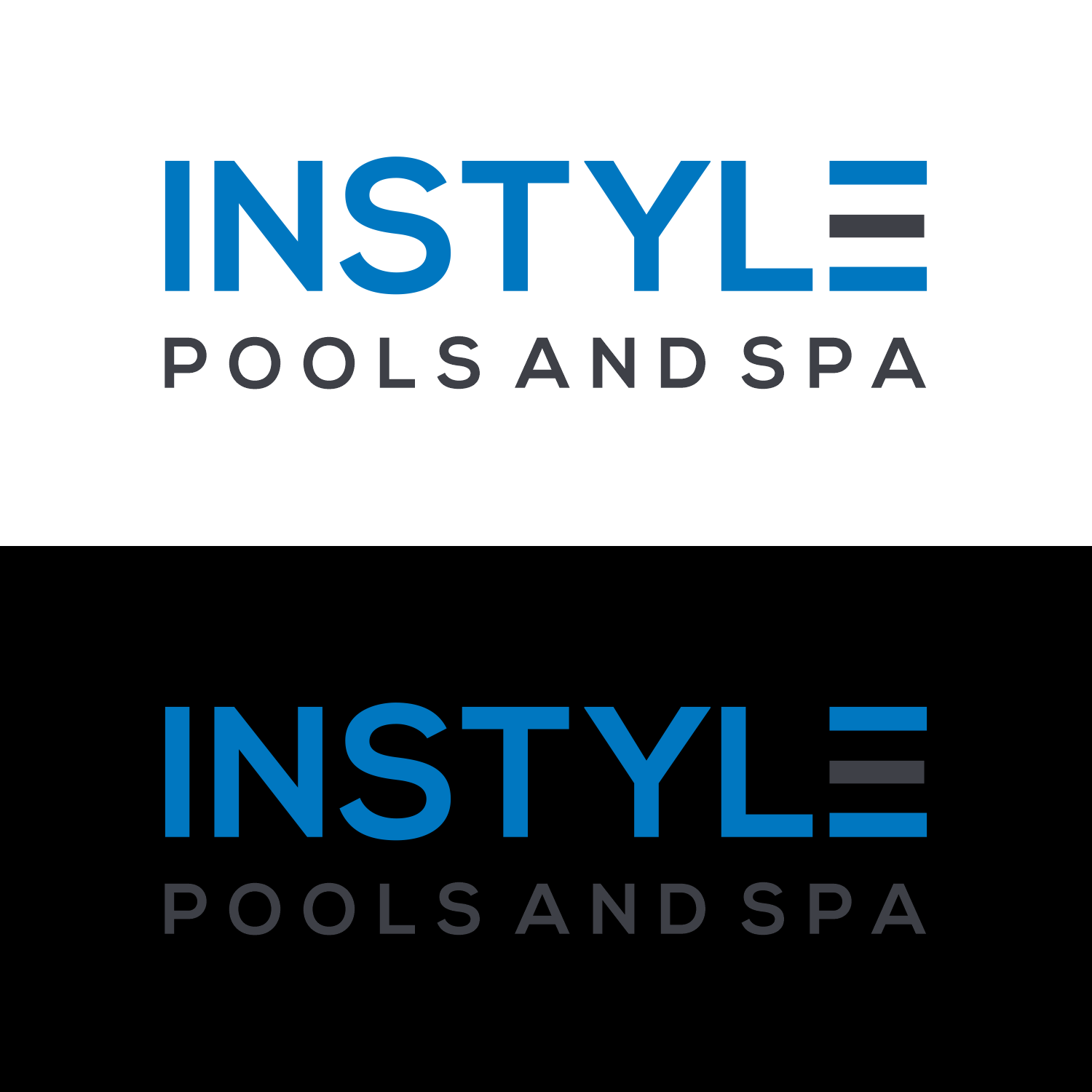 Upmarket, Modern, Swimming Pool construction Logo Design for Instyle ...