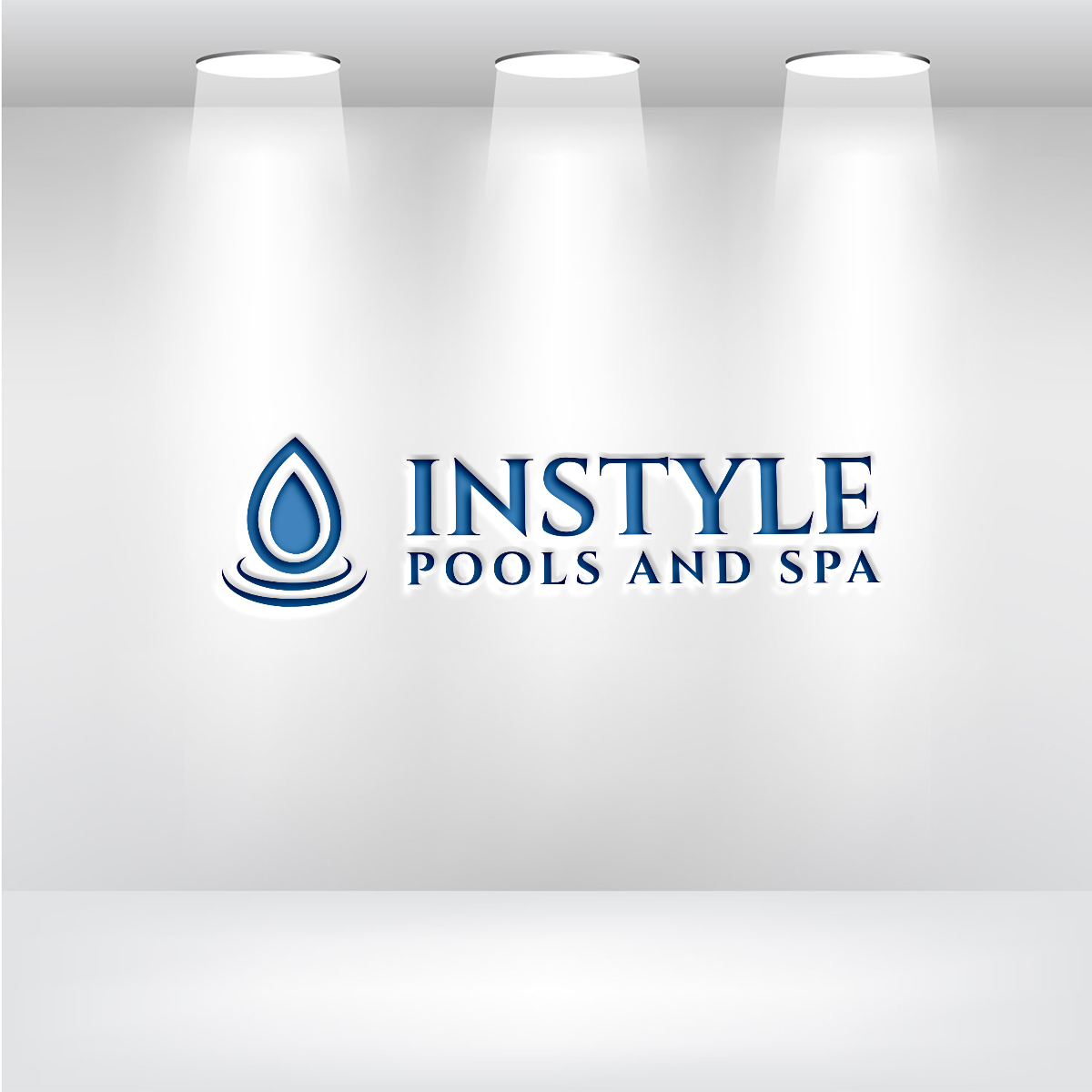 Upmarket, Modern, Swimming Pool construction Logo Design for Instyle ...