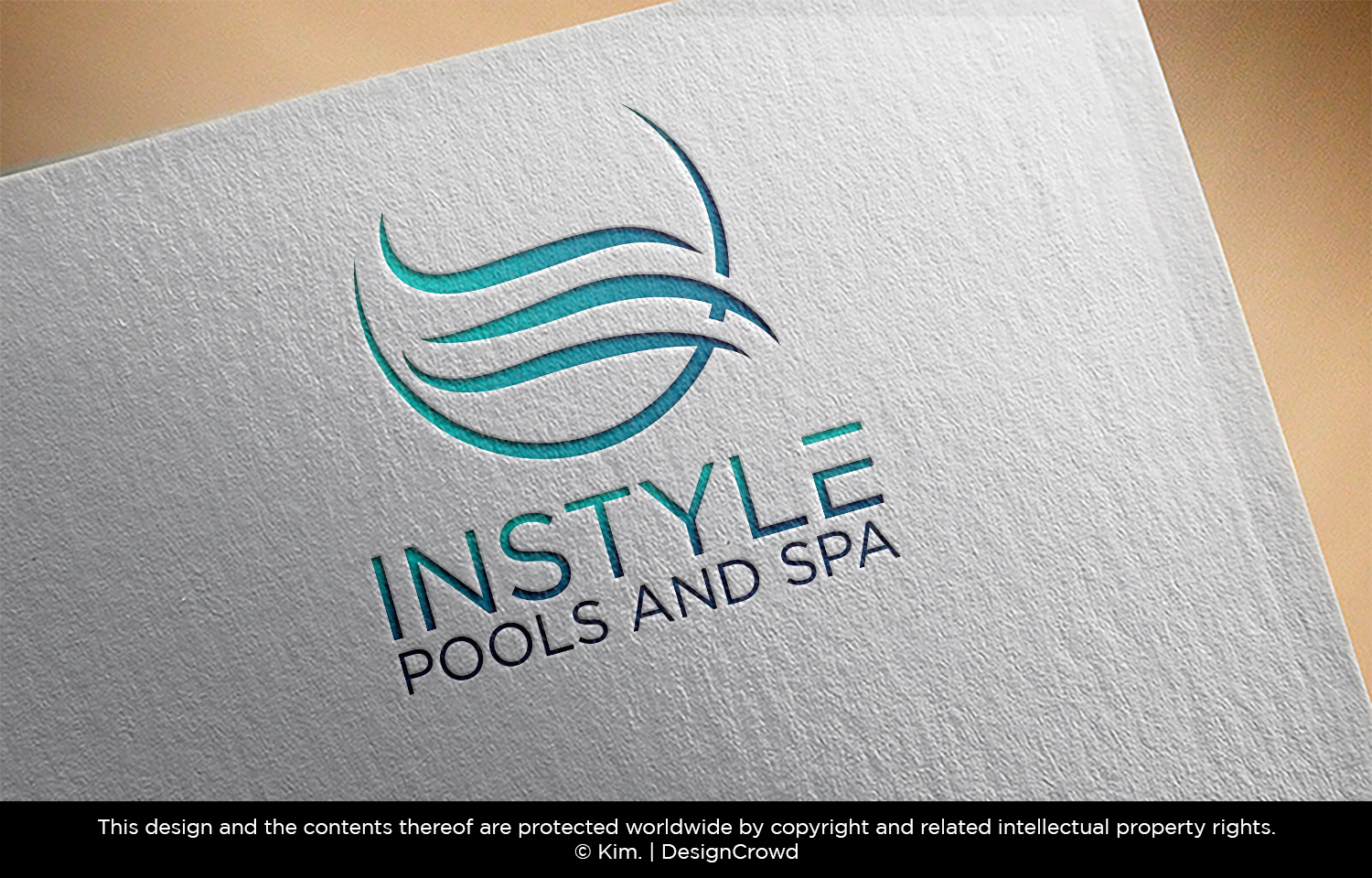 Upmarket, Modern, Swimming Pool construction Logo Design for Instyle ...