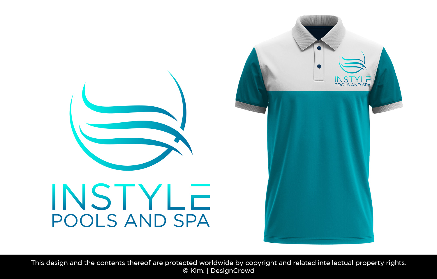 Upmarket, Modern, Swimming Pool construction Logo Design for Instyle ...