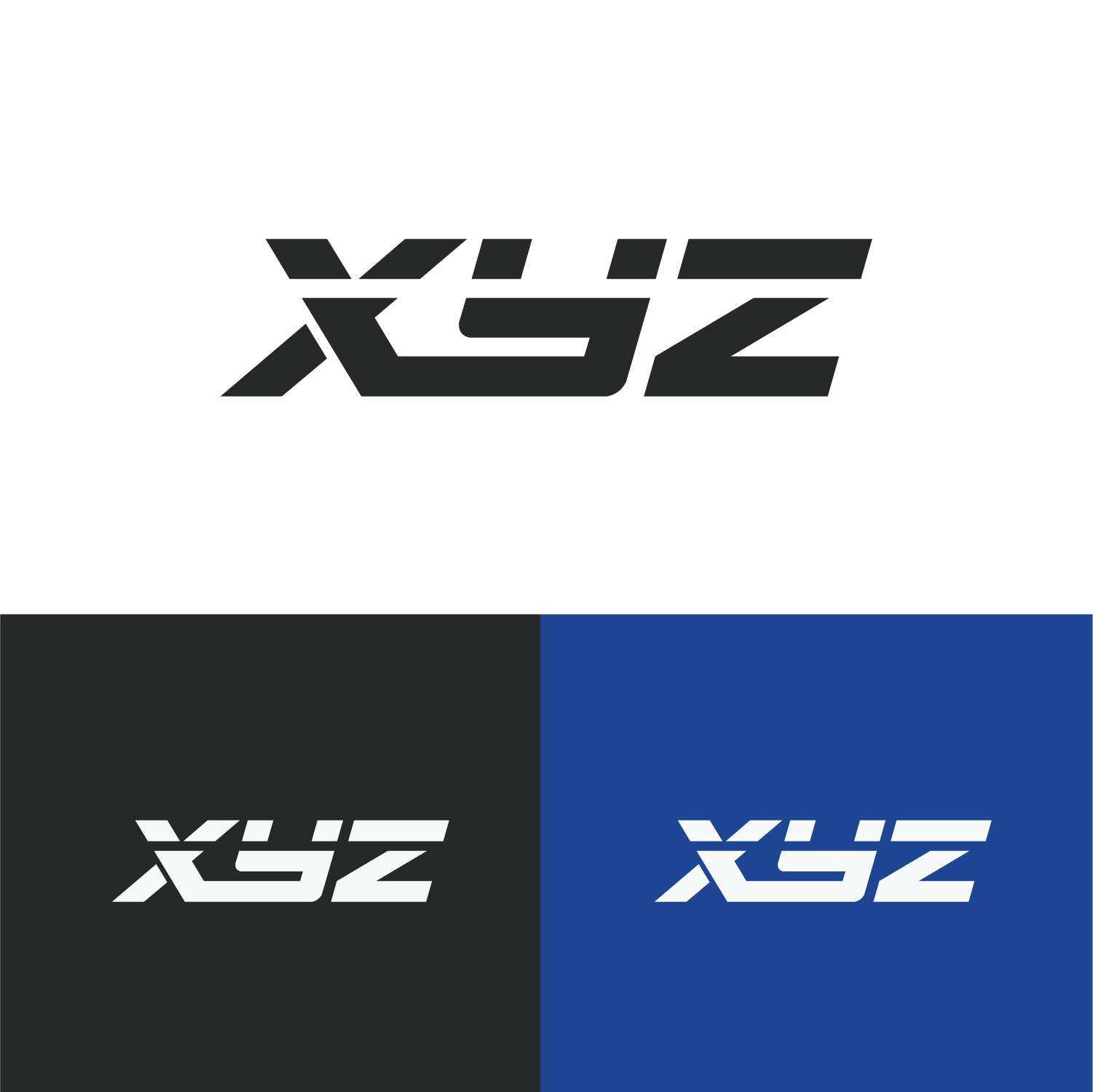 Elegant, Playful, Logistics Logo Design for XYZ Logística (v1) and XYZ ...