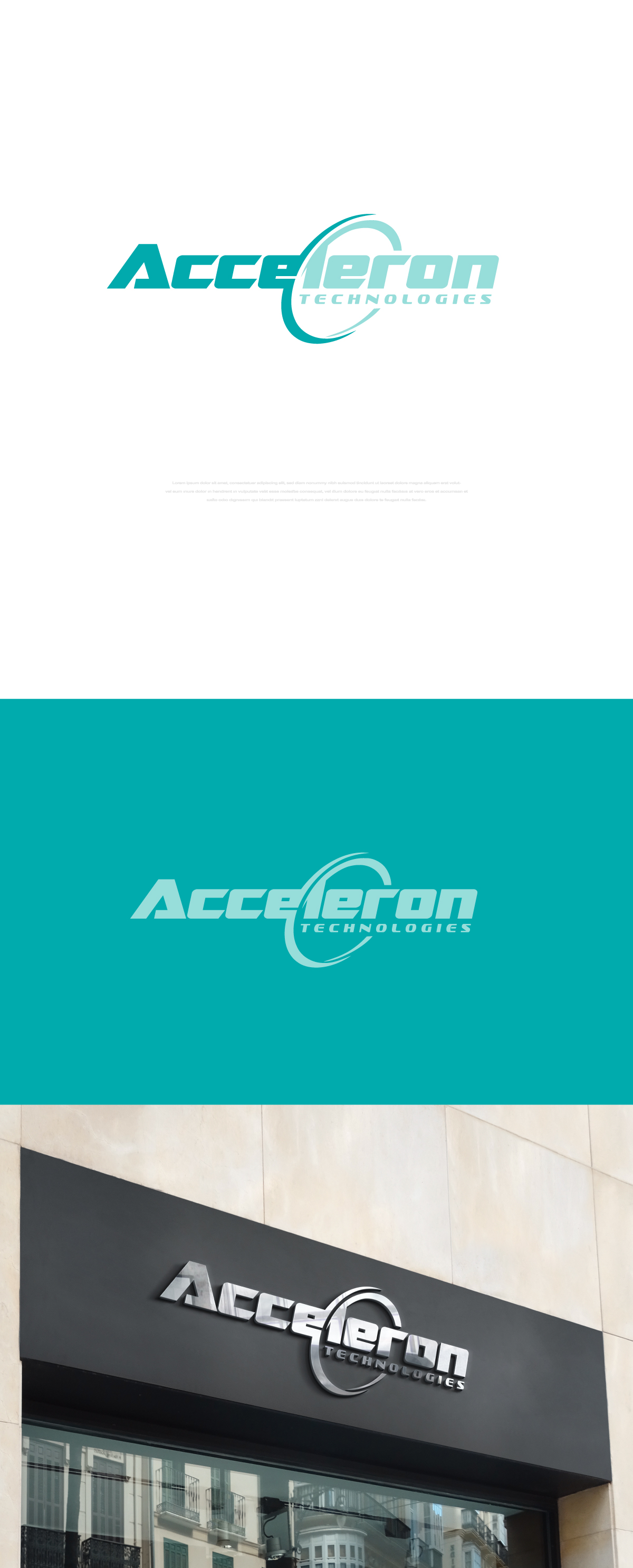 Logo Design for Acceleron Technologies by samcryo | Design #31440933