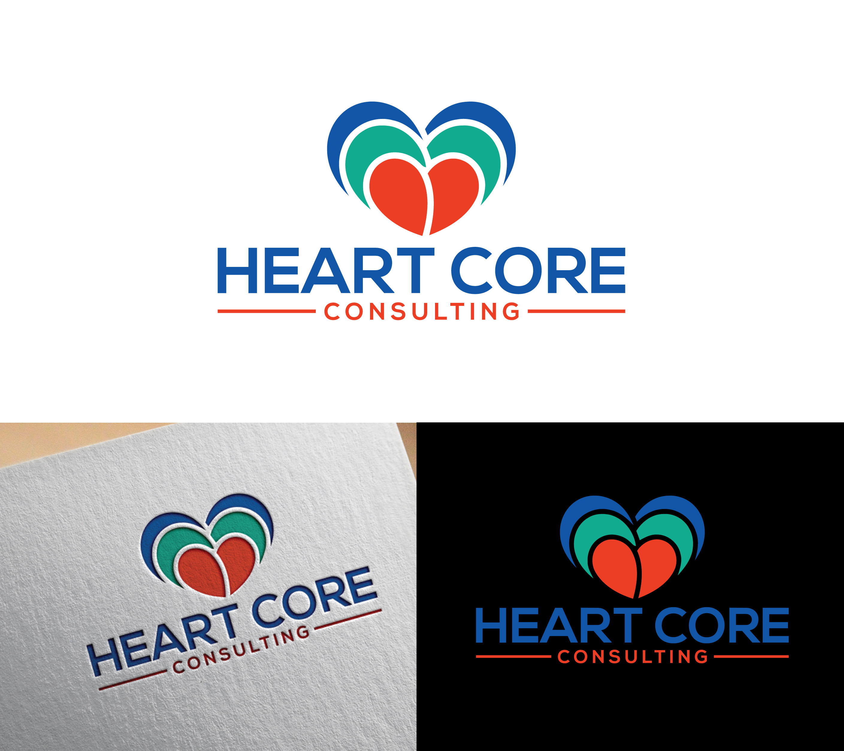 Colorful, Playful, Education Logo Design for Heart Core Consulting OR ...