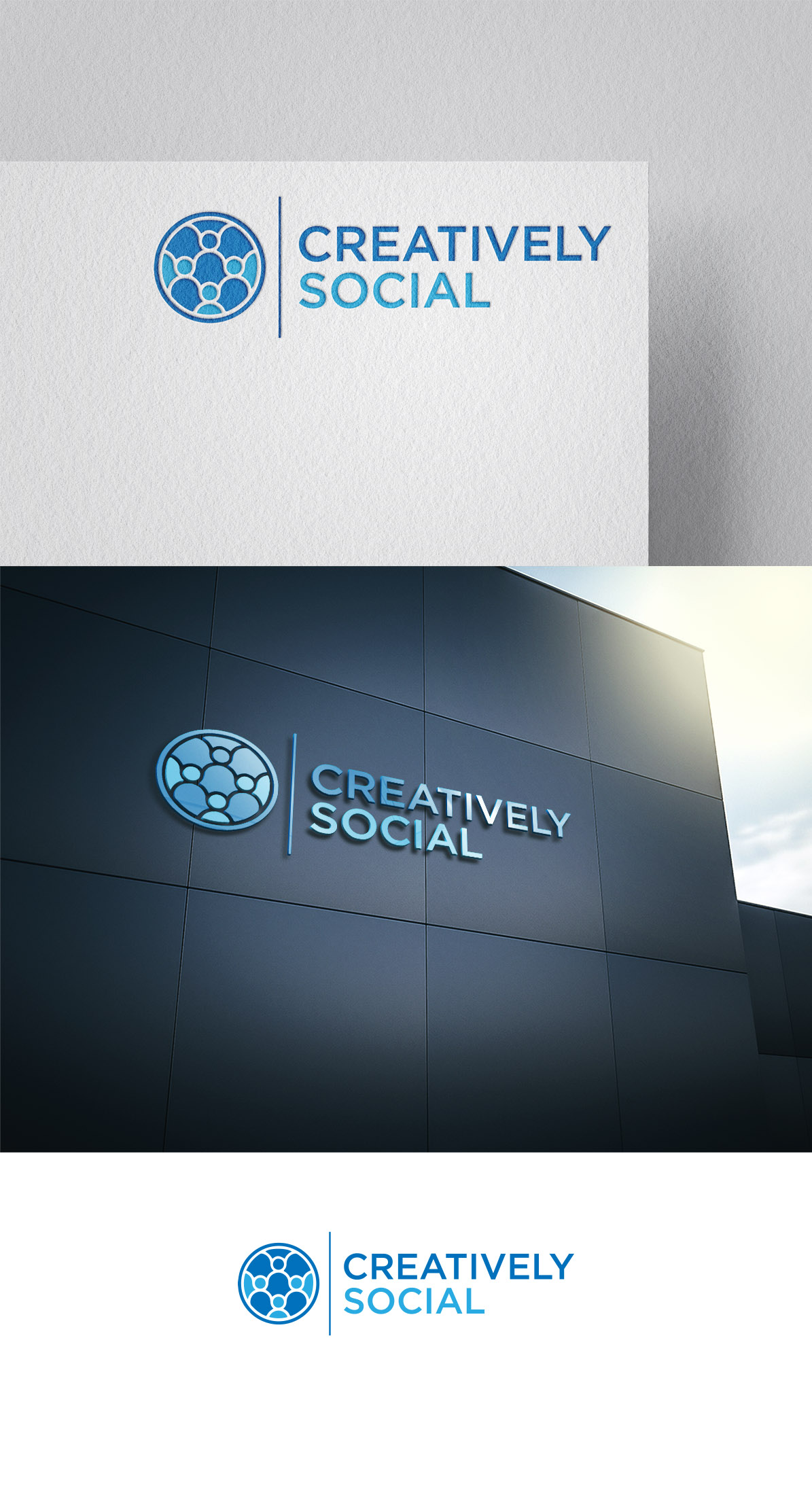 Logo Design for Creatively Social by sophiaqazi46@gmail.com | Design ...