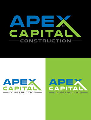 Construction company and a real estate investing logo design plus ...
