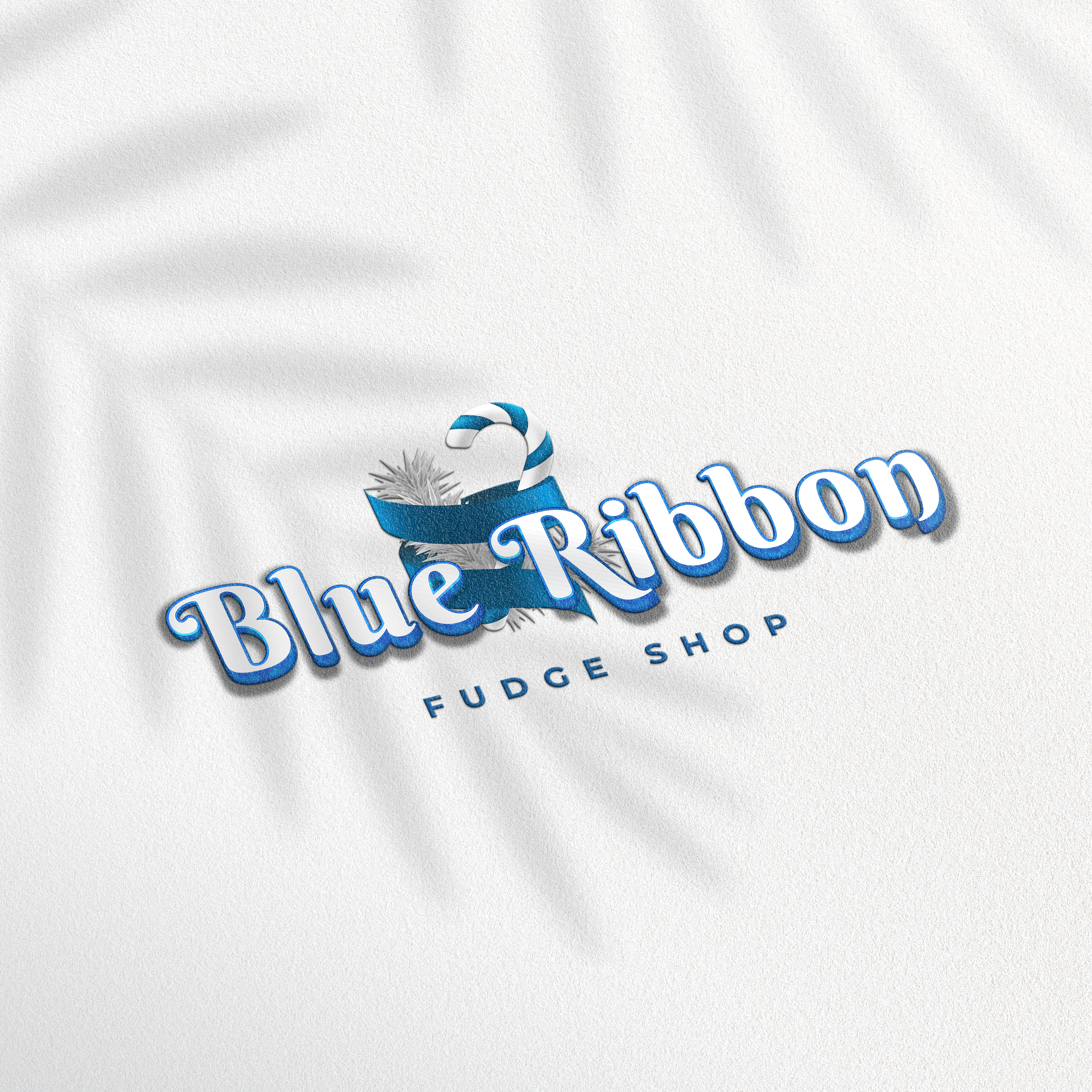 Logo Design for Blue Ribbon Fudge Shop by Brand Lab | Design #31467085