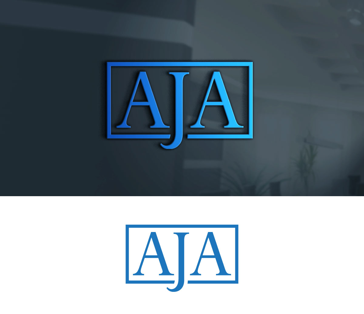 Serious, Professional Logo Design for AJA by AH-Design | Design #31462666