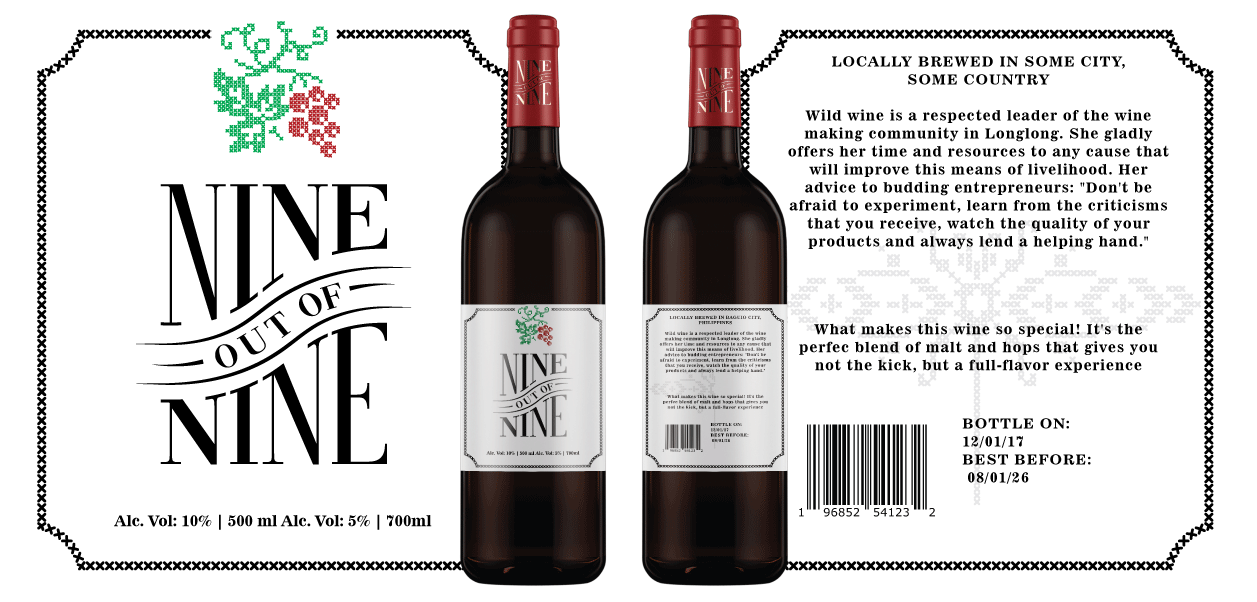 Upmarket, Modern, Wine, Family owned small producer Label Design for a ...