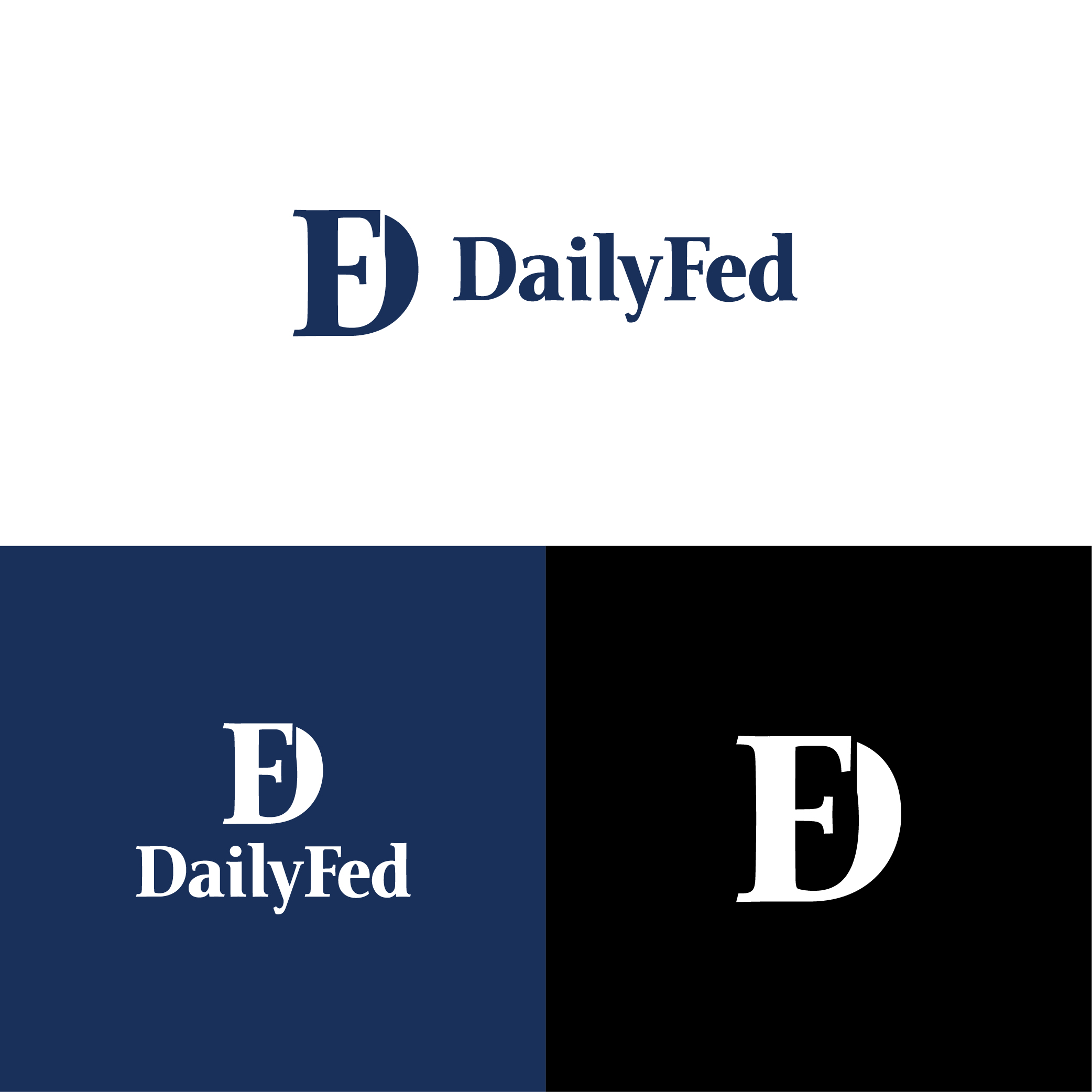 Elegant, Playful, federal news Logo Design for DailyFed by creativevis ...