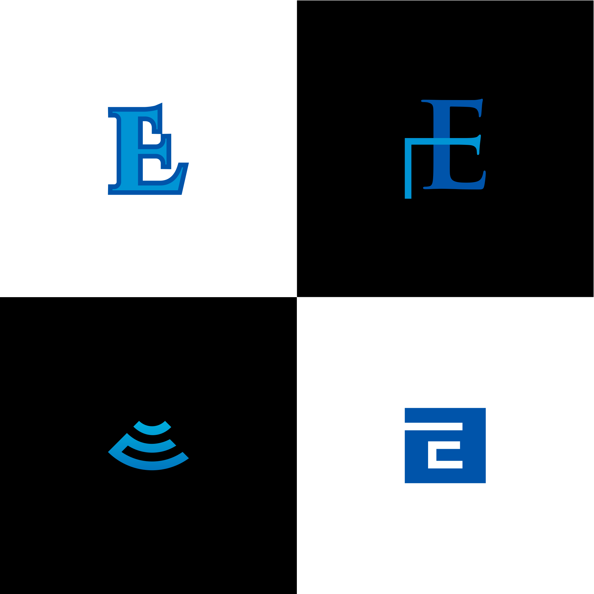 Bold, Serious Logo Design for E by Gethuk_Studio | Design #31477860