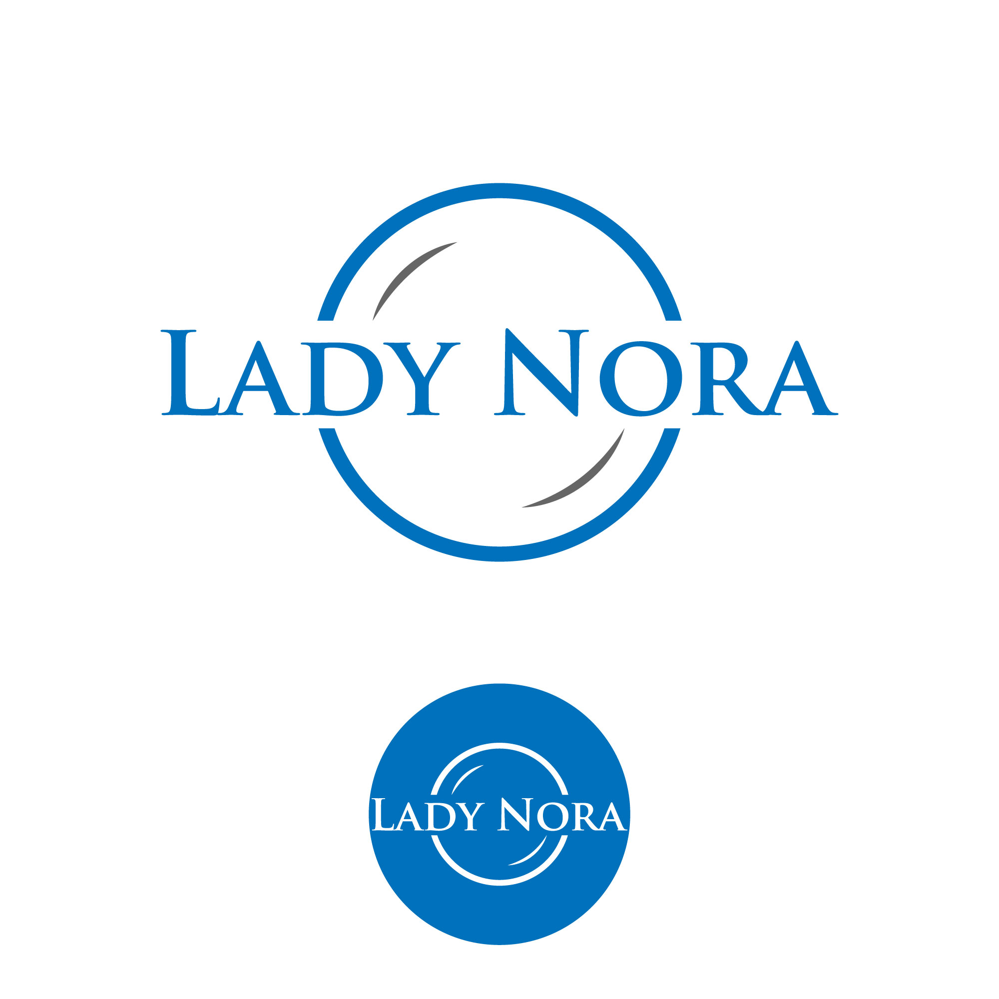 Elegant, Playful Logo Design for Lady Nora by Impressive logo | Design ...