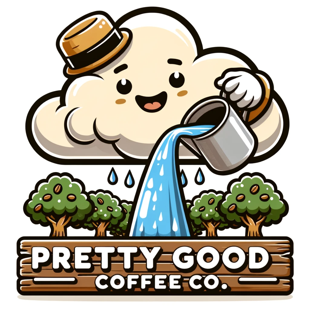 Elegant, Playful Logo Design for Pretty Good Coffee Co. by Power Design ...
