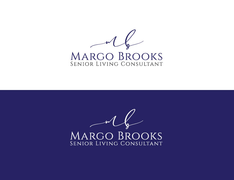 Elegant, Serious, Personal service Logo Design for Margo Brooks Senior ...