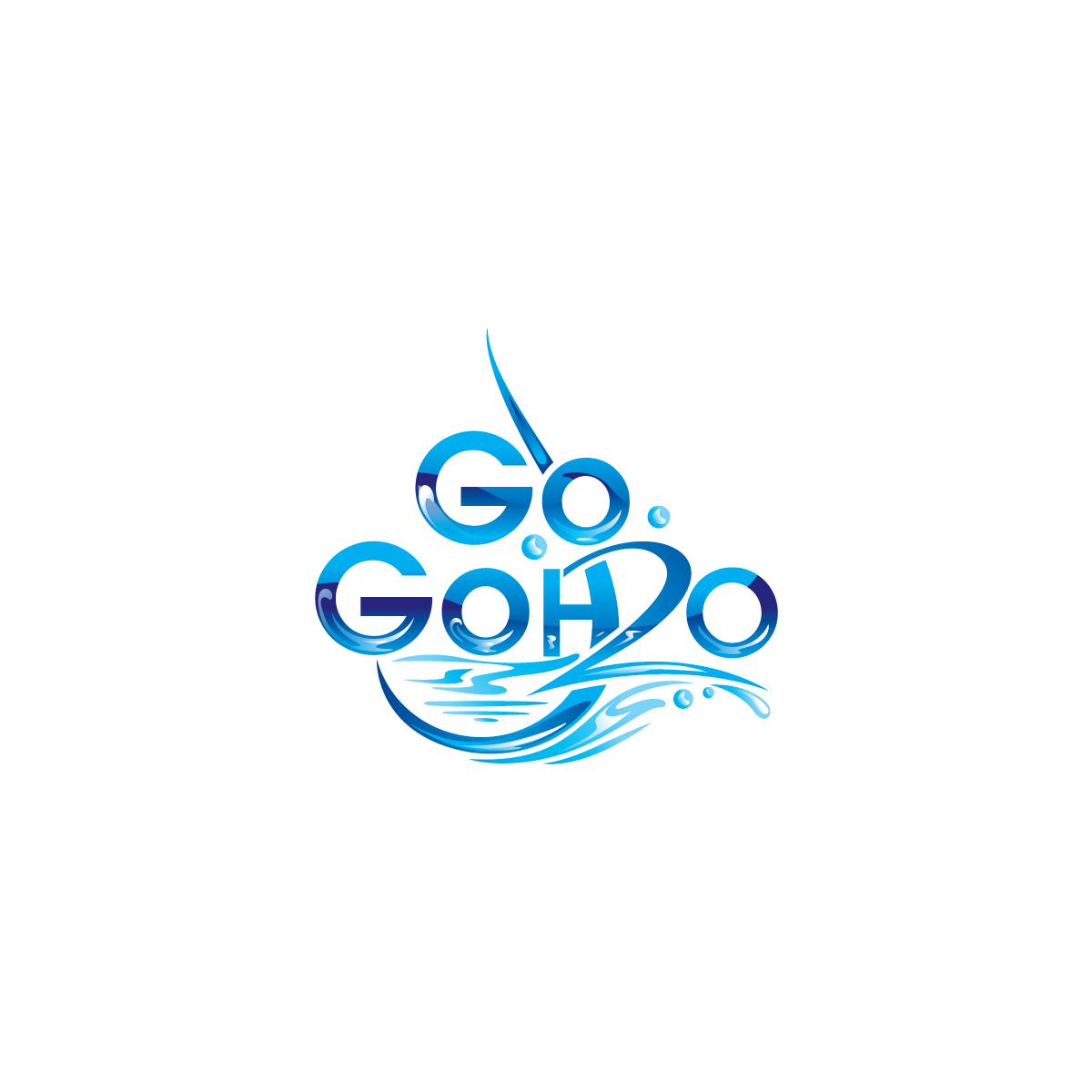 Elegant, Playful Logo Design for Go Go H2O by DesignFriday | Design ...