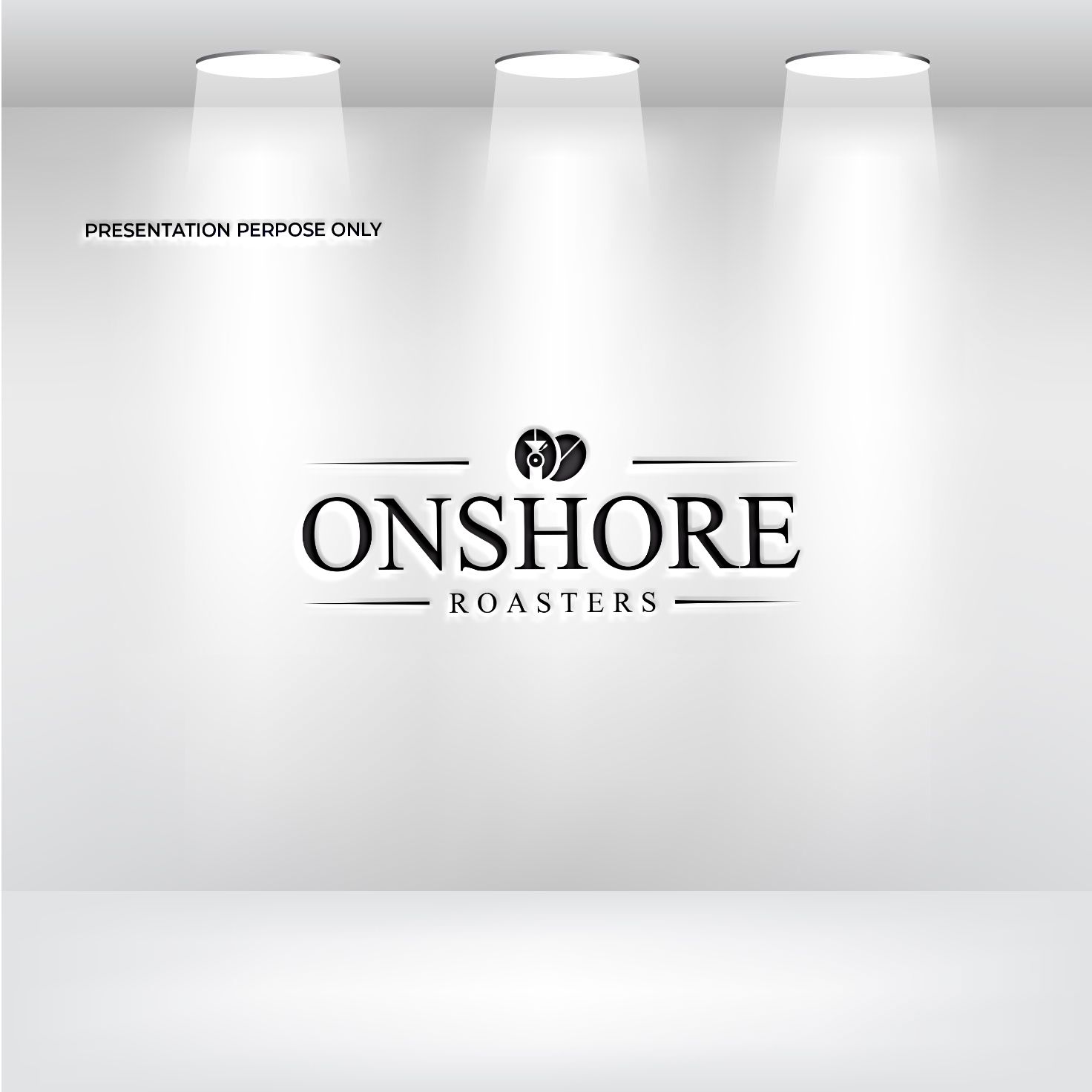 Serious, Traditional Logo Design for Onshore Roasters by RS_Design | Design #31488177