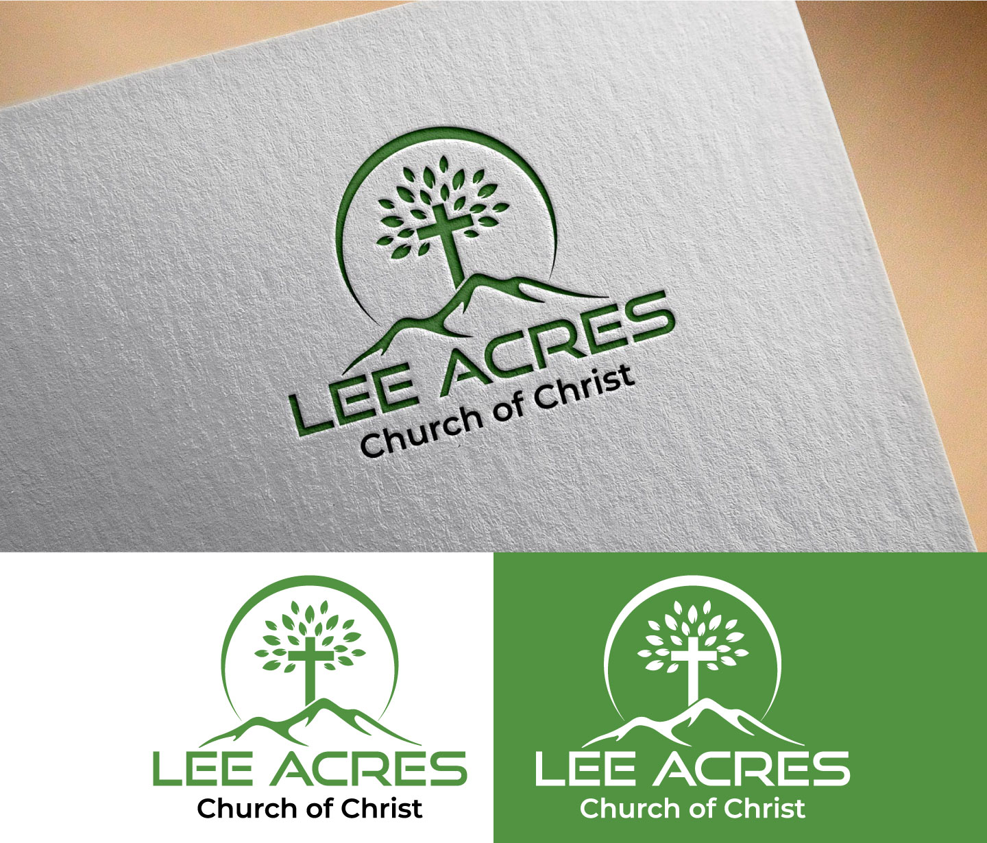 Modern, Upmarket, Religion Logo Design for Lee Acres Church of Christ ...