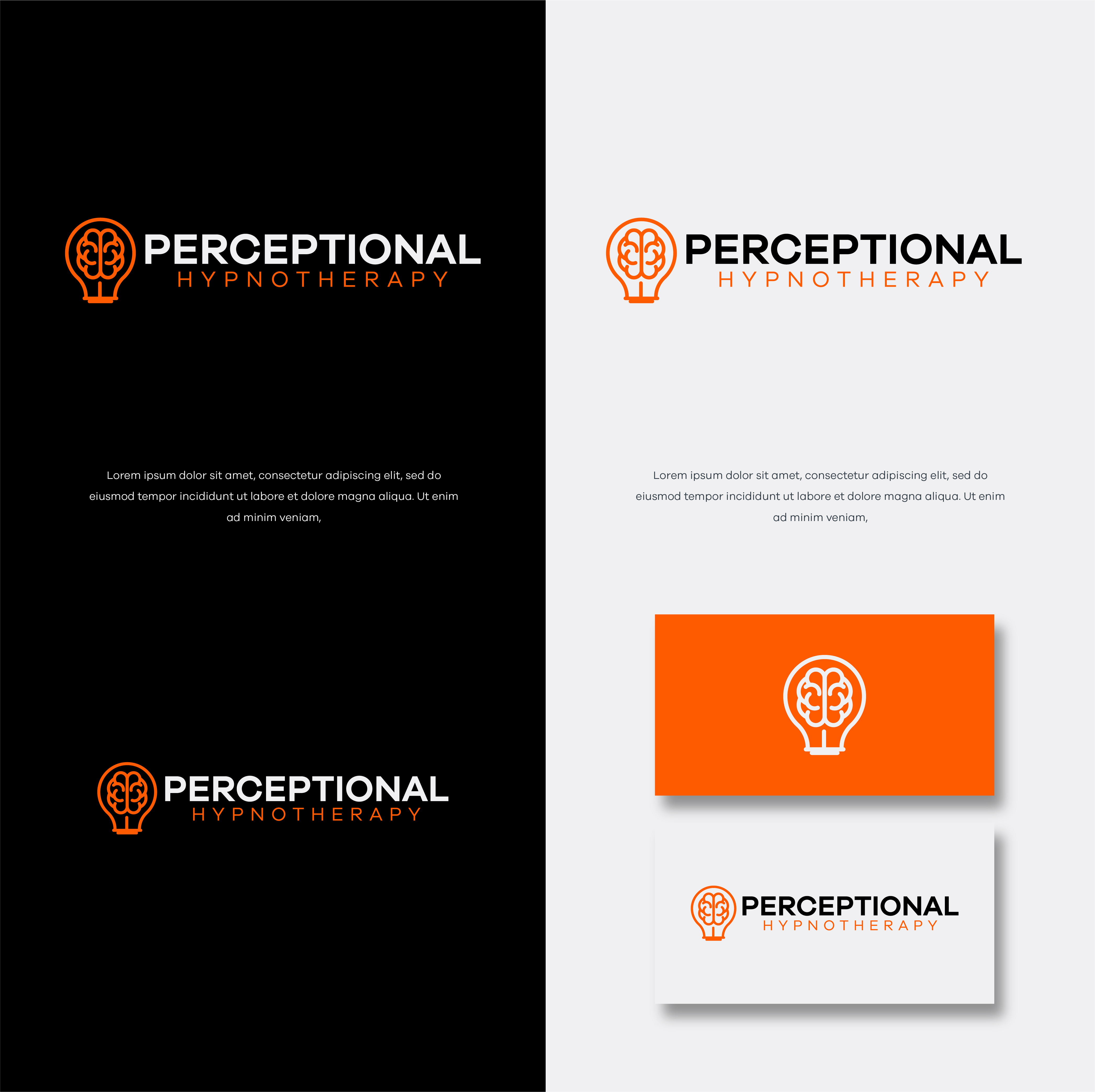 Bold, Playful, Hypnotherapy Logo Design for Perceptional Hypnotherapy ...