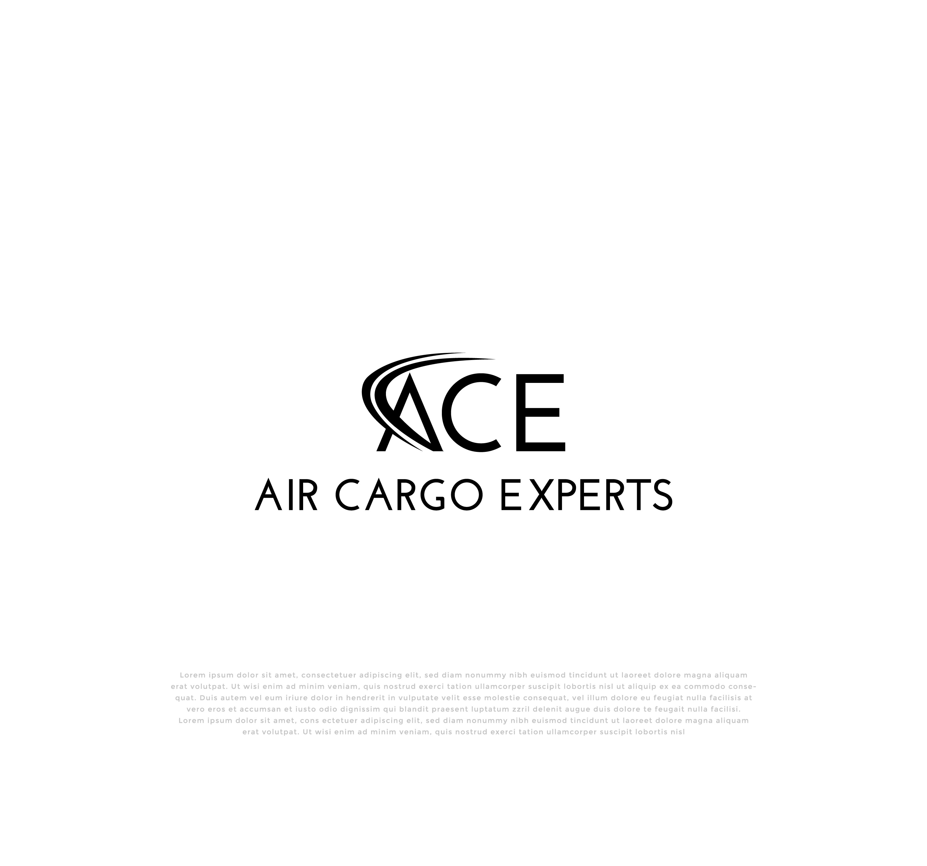 Serious, Professional, Air freight Logo Design for Air Cargo Experts by ...