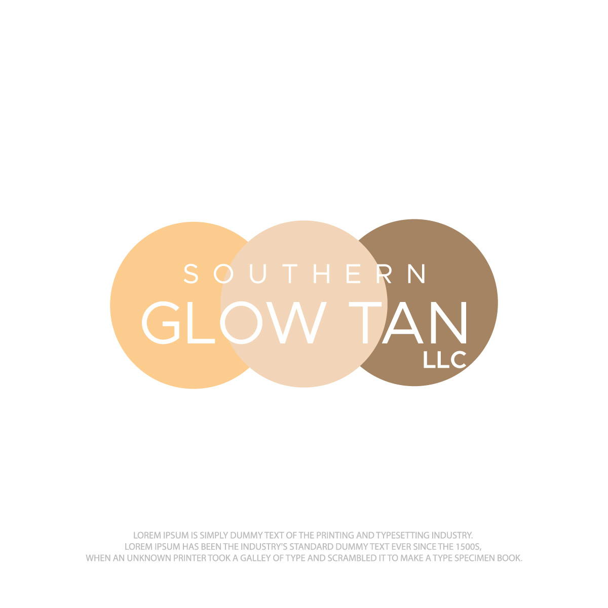 Masculine, Bold, Mobile tanning Logo Design for Southern Glow Tan LLC ...