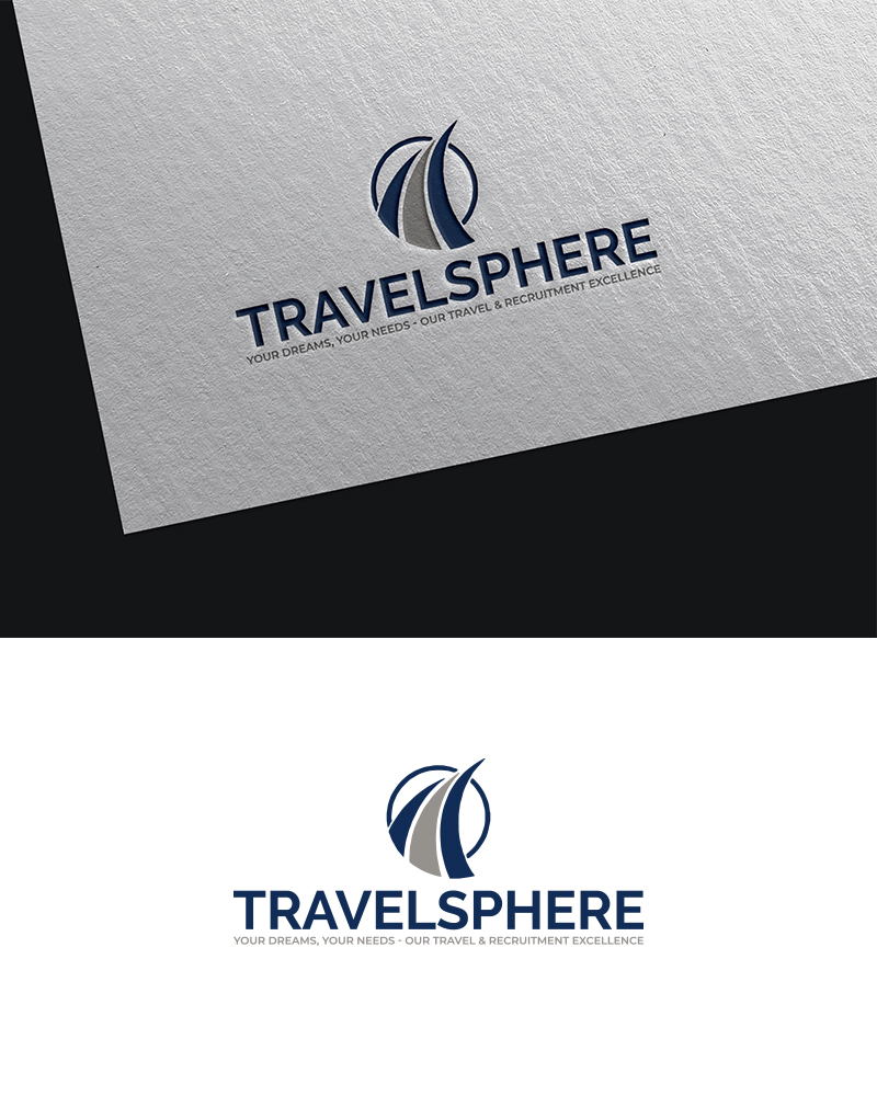Logo Design for Travelsphere Or Travelshere Talent by Riya.Designs ...