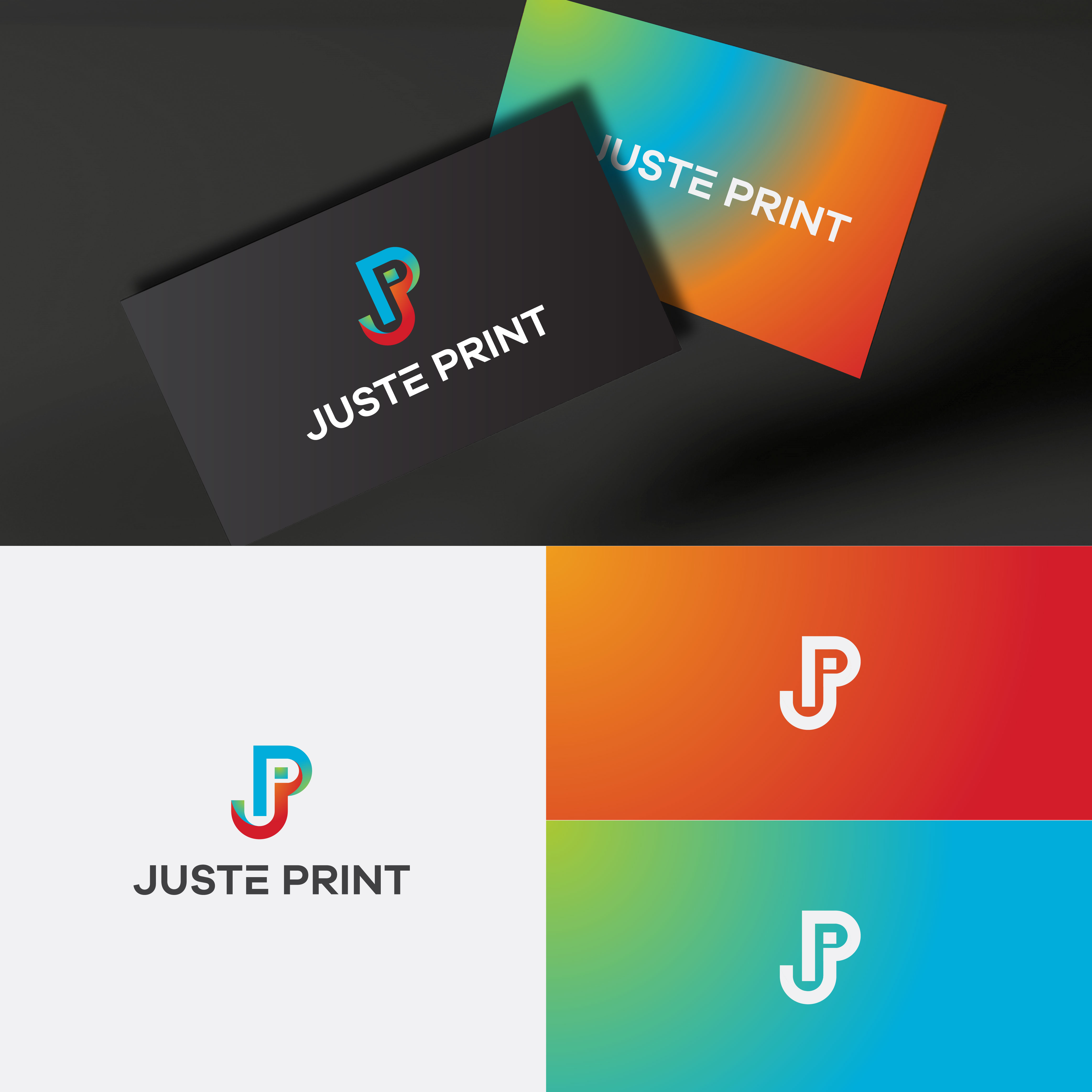 Logo Design for Juste Print by victipedia | Design #31521166