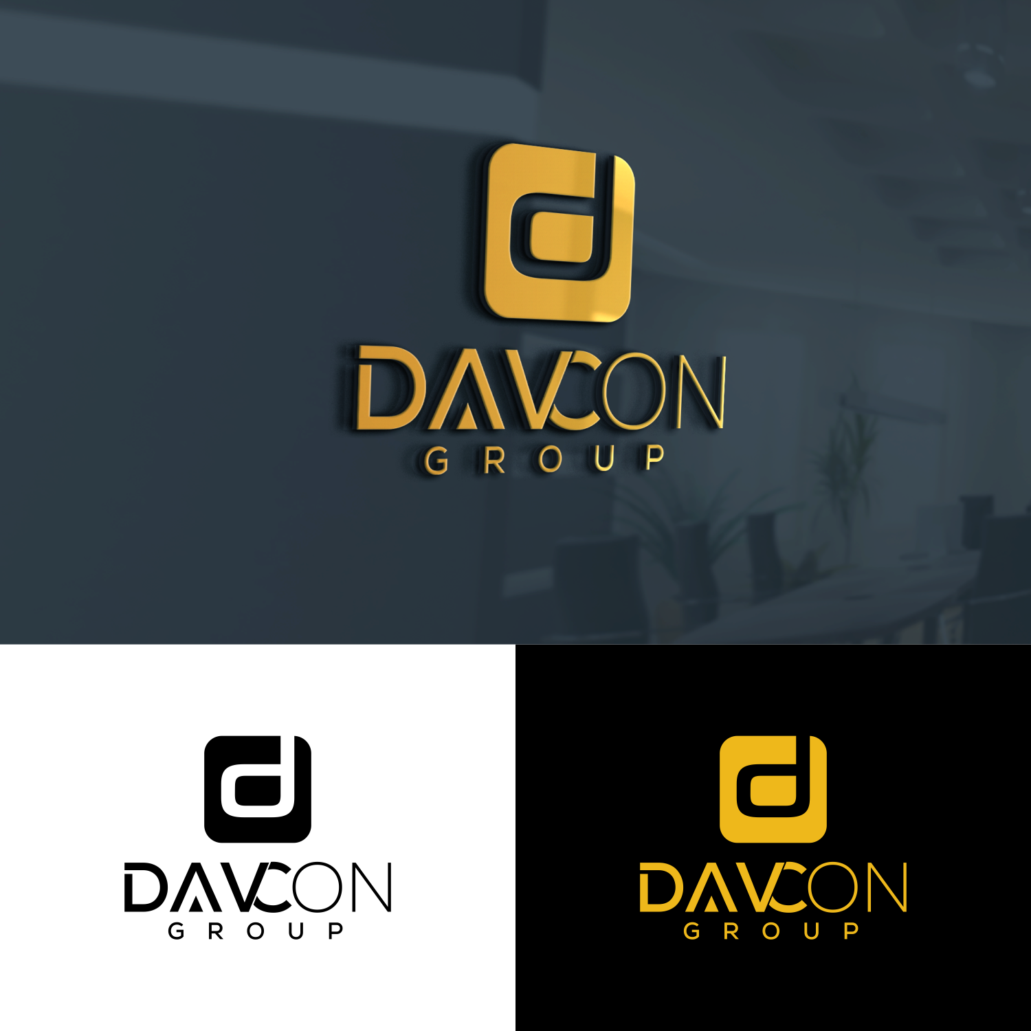 Feminine, Bold, Construction Logo Design for Davcon Group by FLEXO ...
