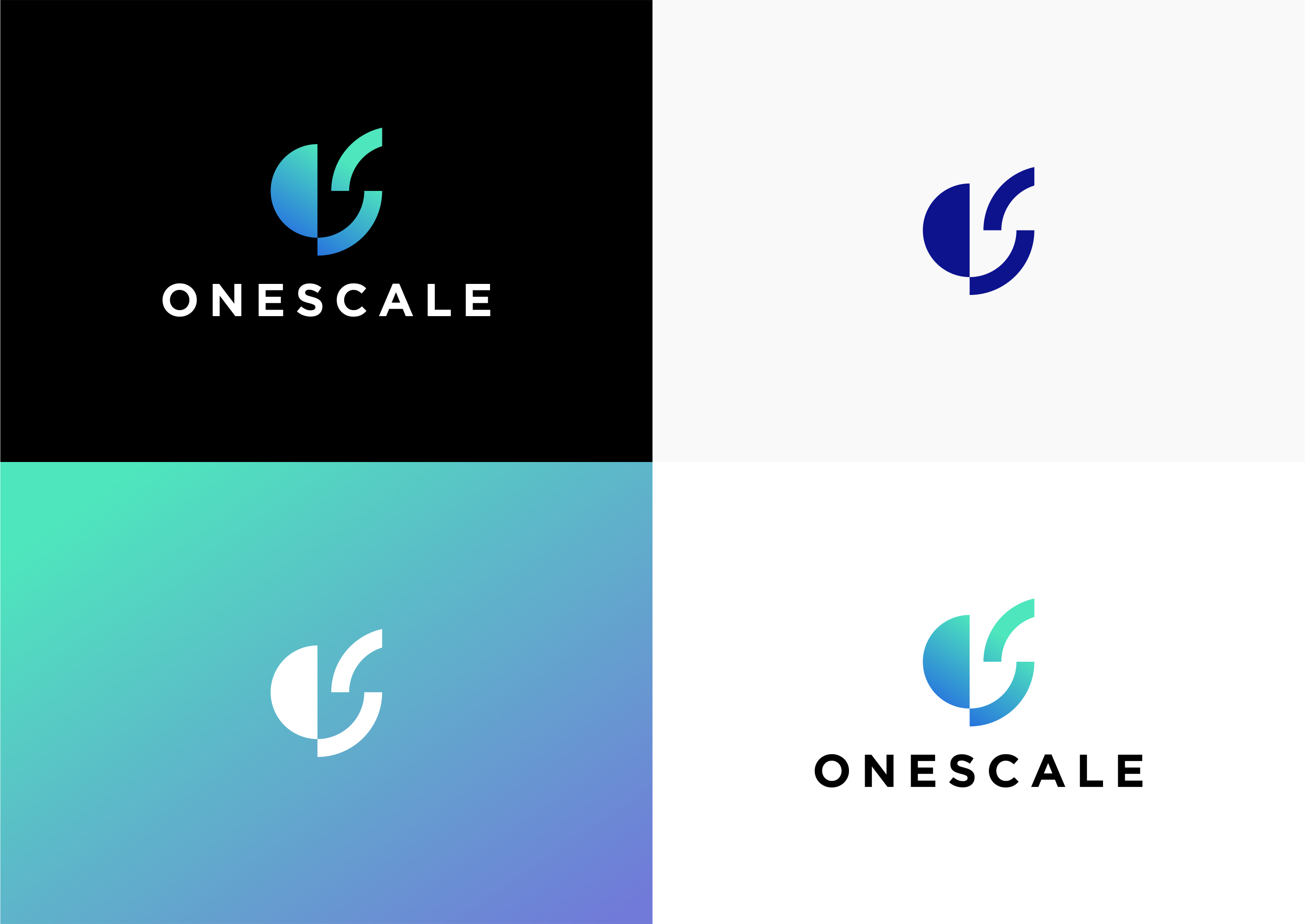 Serious, Modern, Software Logo Design for ONESCALE by QueenArt | Design ...