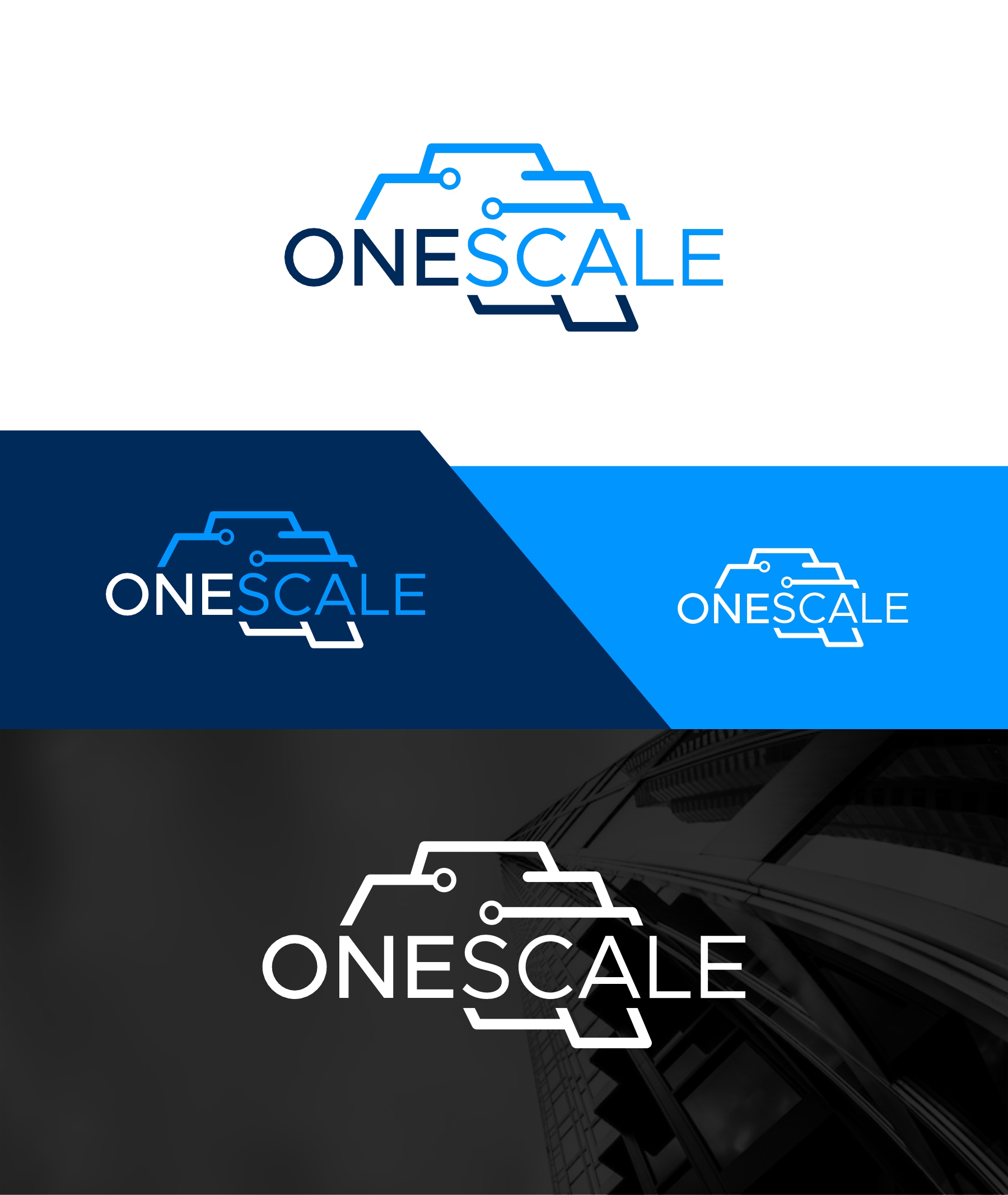 Serious, Modern, Software Logo Design for ONESCALE by debdesign ...