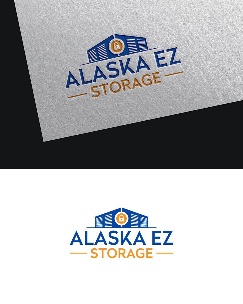 Conservative, Bold, Self Storage Logo Design for "Alaska EZ Storage ...