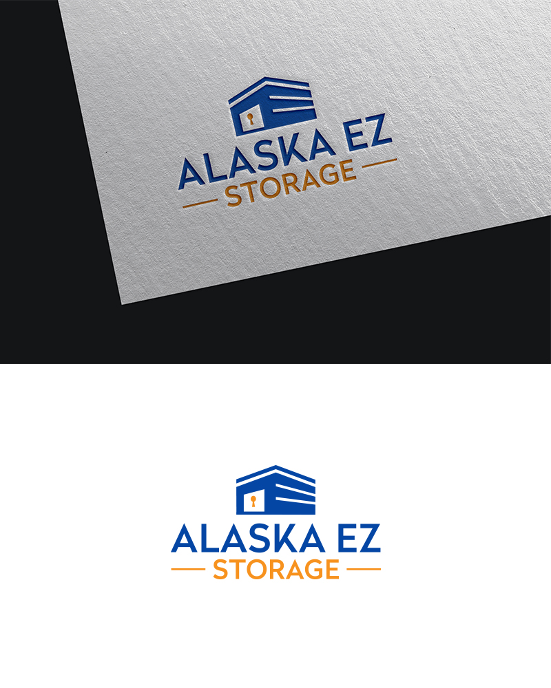 Conservative, Bold, Self Storage Logo Design for "Alaska EZ Storage ...