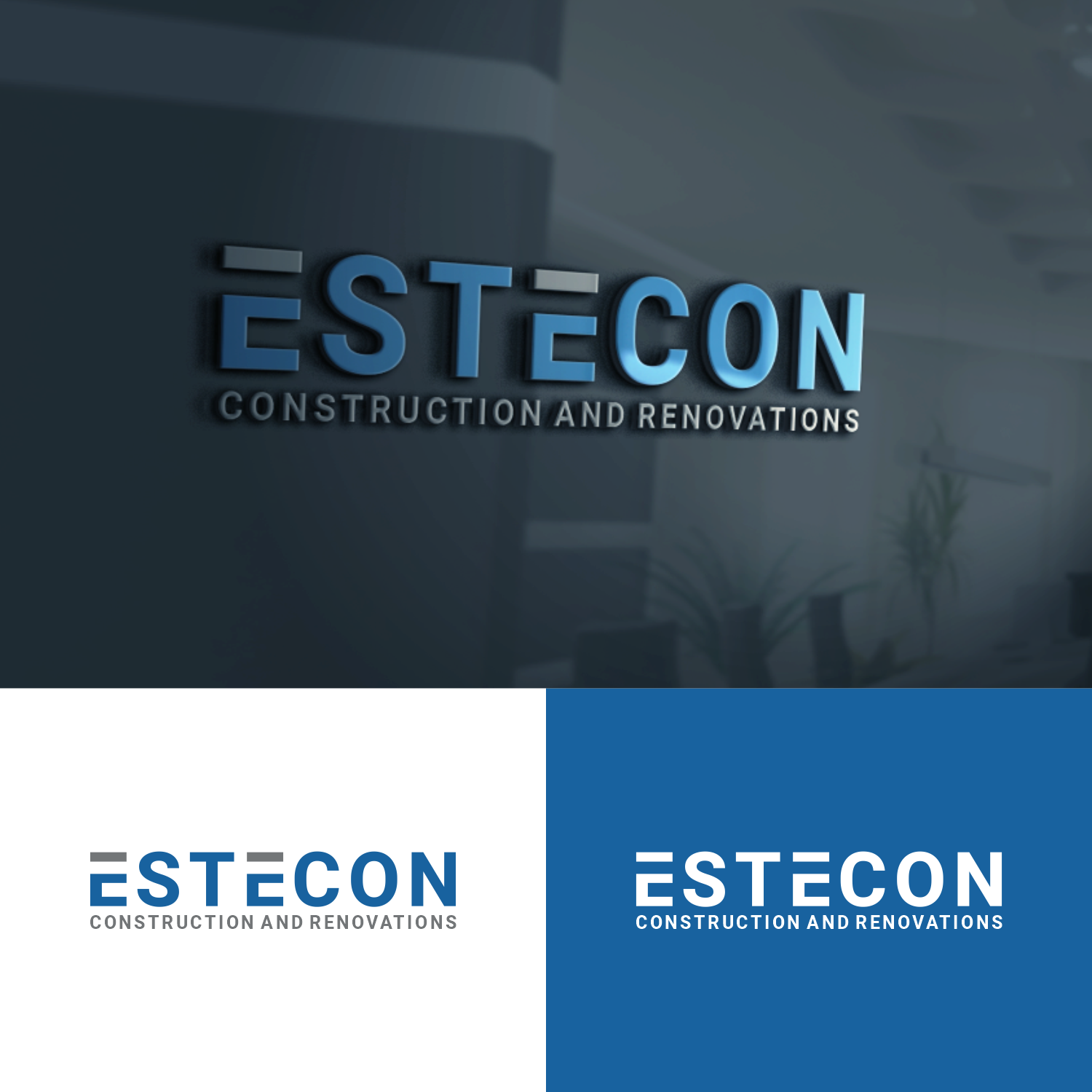 Logo Design for The name of the renovation and building company is ...