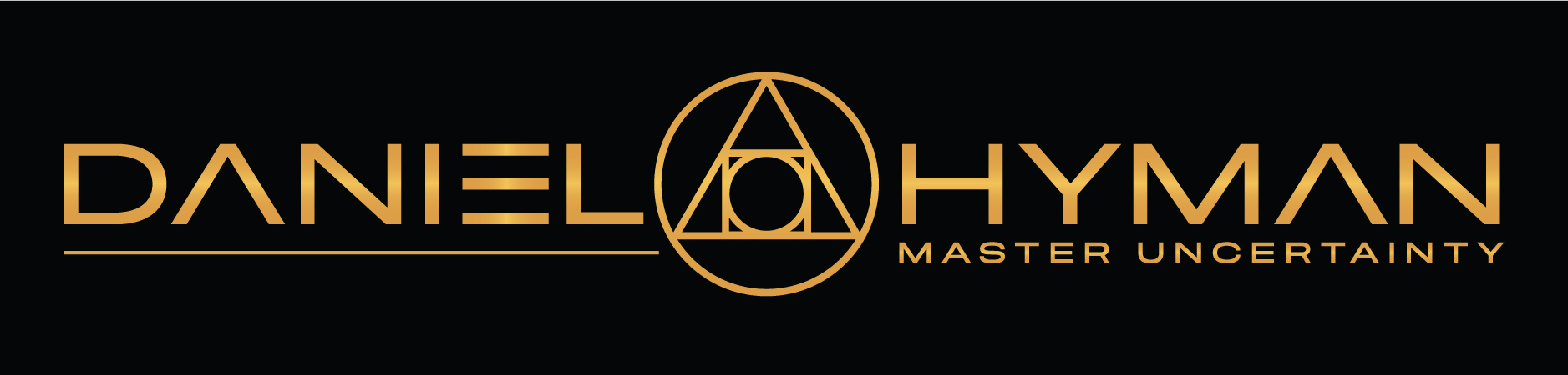 Logo Design for Daniel Hyman ( tag line - Master Uncertainty ) by Atec ...