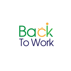 Back To Work Logo Design for use in print and digital applications ...