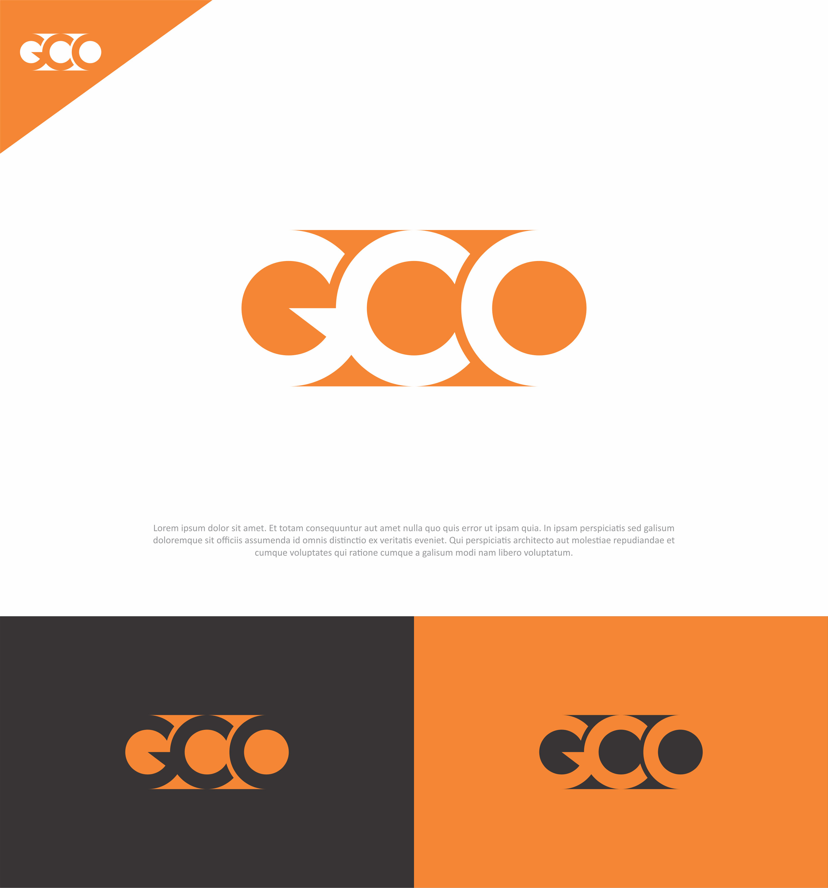 Logo Design for GCO by D'Mono | Design #31579880